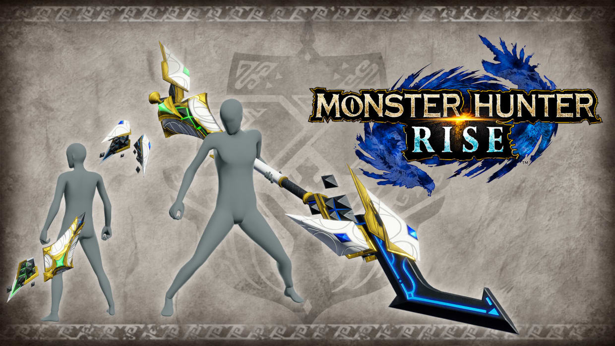 "Lost Code: Telth" Hunter layered weapon (Insect Glaive) pour Nintendo ...