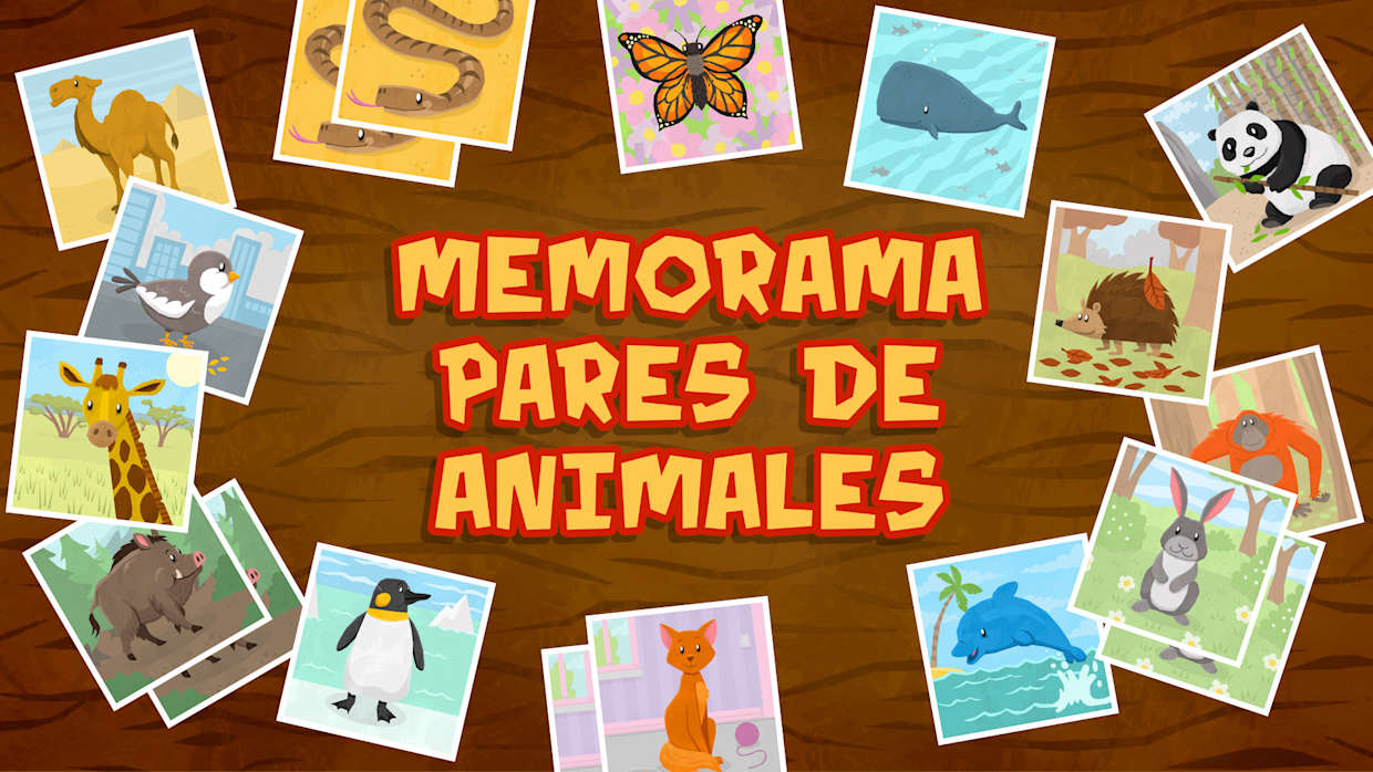 Animal Pairs - Matching & Concentration Game for Toddlers & Kids para ...