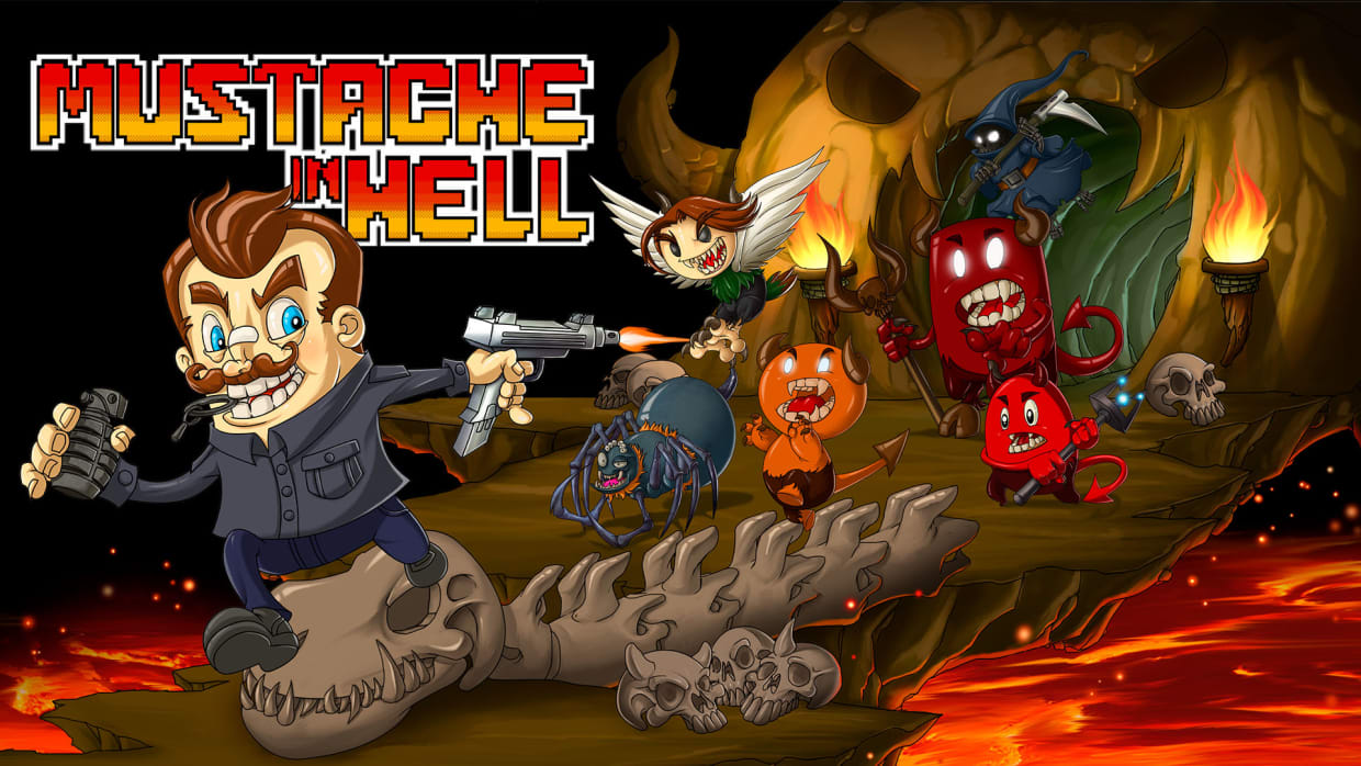 Mustache In Hell for Nintendo Switch - Nintendo Official Site