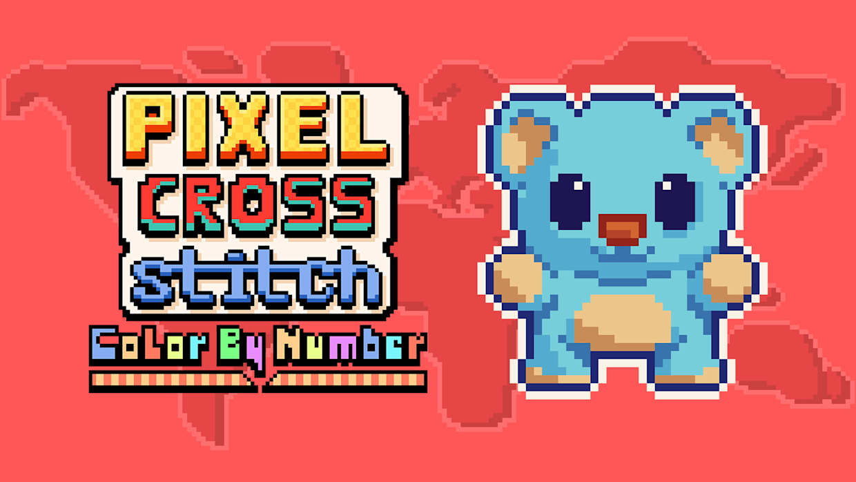 Pixel Cross Stitch Color by Number for Nintendo Switch - Nintendo ...