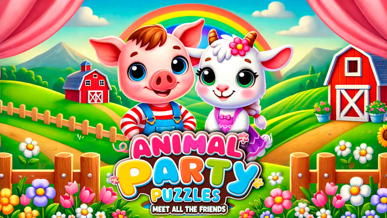 Animal Party Puzzles: Meet All the Friends for Nintendo Switch ...