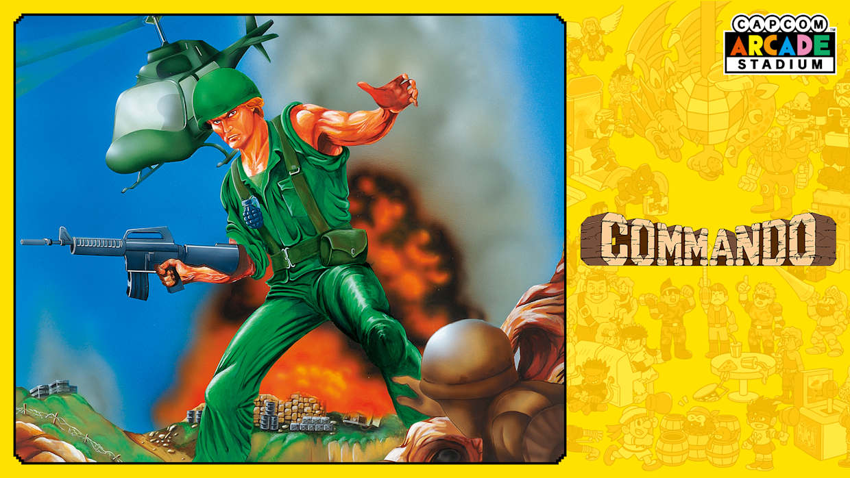Capcom Arcade Stadium：COMMANDO for Nintendo Switch - Nintendo Official Site