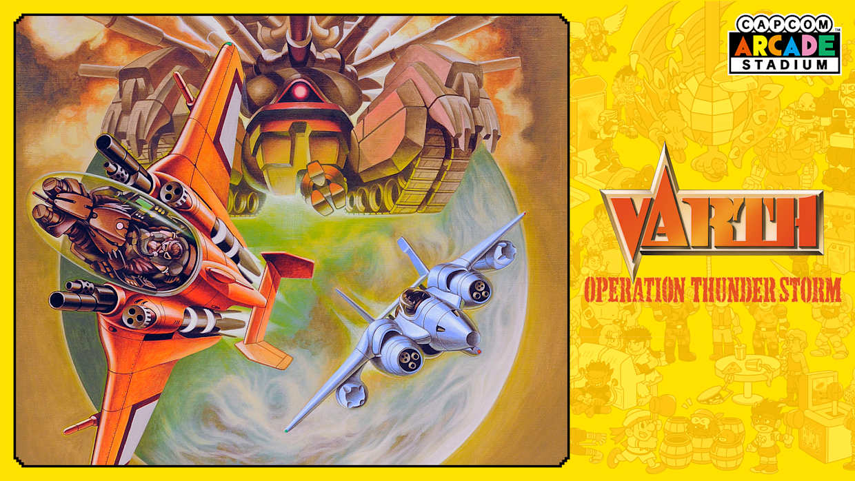 Capcom Arcade Stadium：VARTH - Operation Thunderstorm - for Nintendo ...