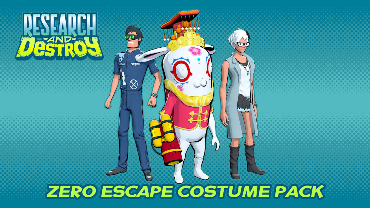 RESEARCH and DESTROY - Zero Escape: Virtue's Last Reward Costume Pack ...