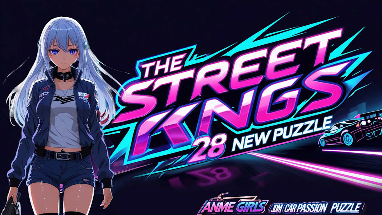 Anime Girls: JDM Car Passion Puzzle The Street Kings for Nintendo ...