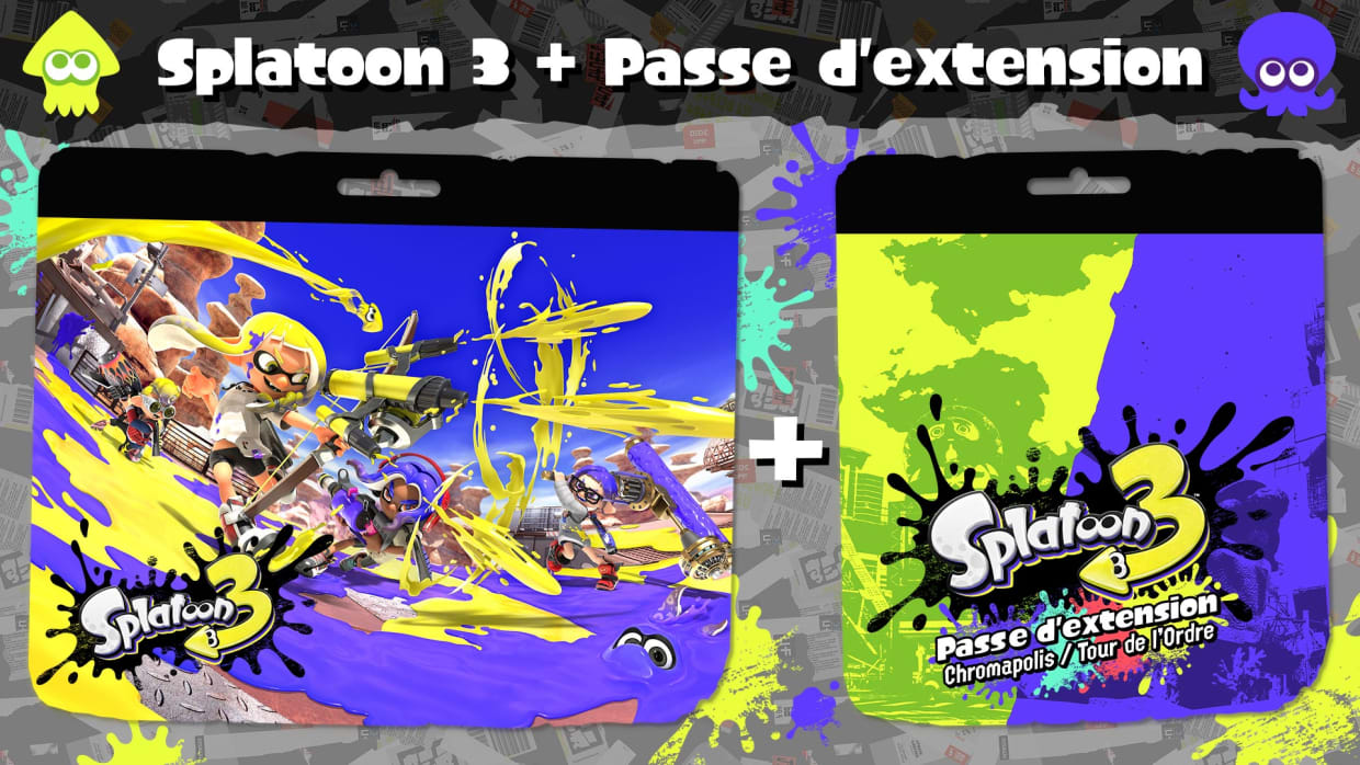 Splatoon™ 3 Bundle (Game + Expansion Pass) pour Nintendo Switch - Site Officiel Nintendo pour Canada