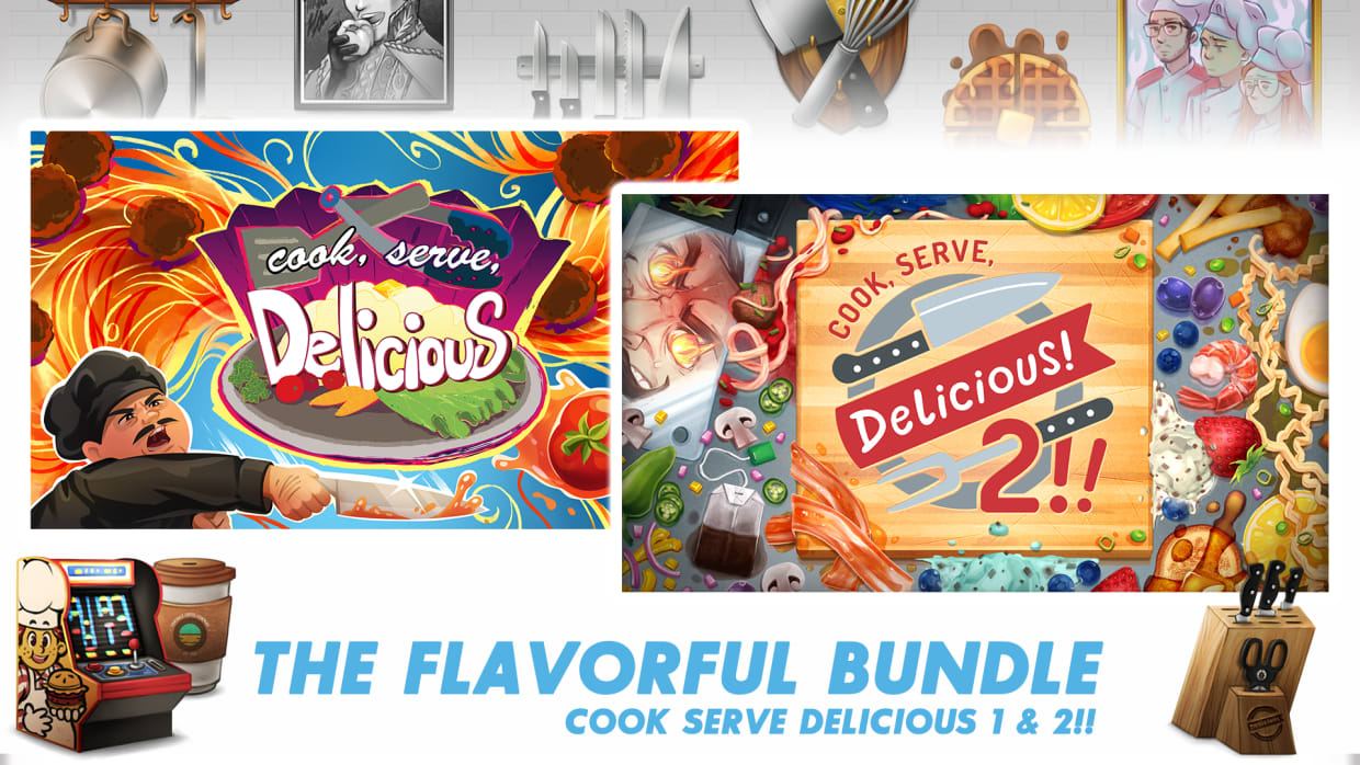 Cook, Serve, Delicious! 1/2 Bundle!! for Nintendo Switch - Nintendo ...