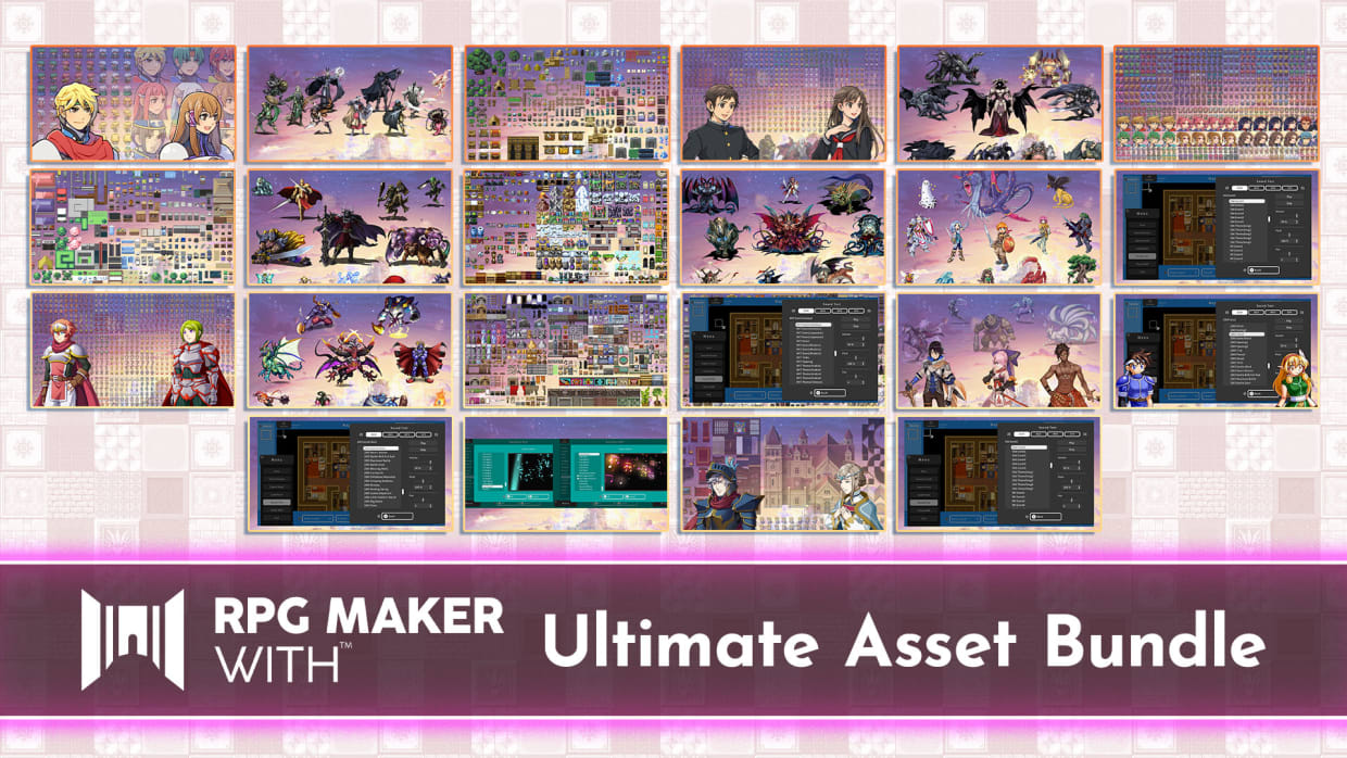 RPG MAKER WITH - Ultimate Asset Bundle for Nintendo Switch - Nintendo ...