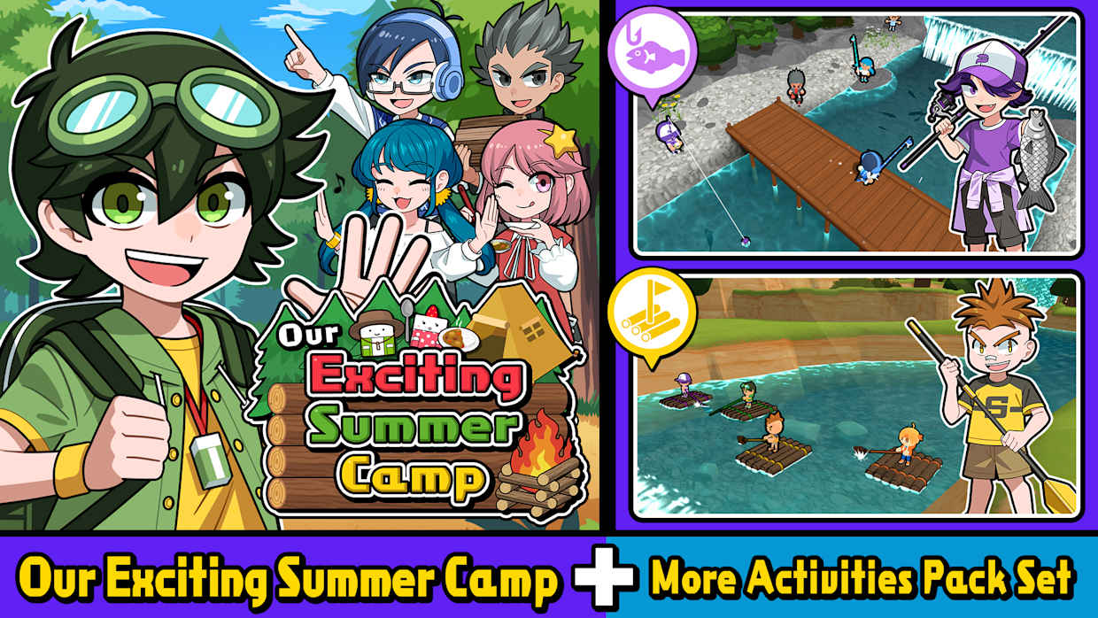 Our Exciting Summer Camp + More Activities Pack Set para Nintendo ...