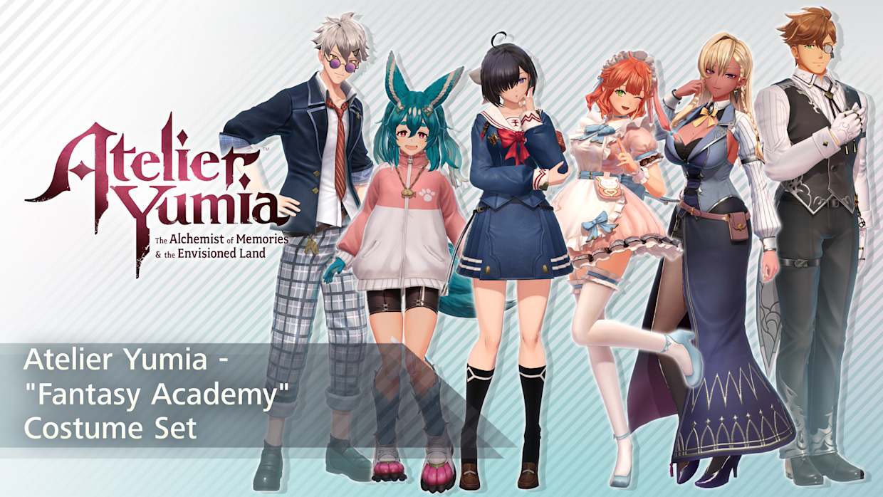 Atelier Yumia - "Fantasy Academy" Costume Set for Nintendo Switch ...