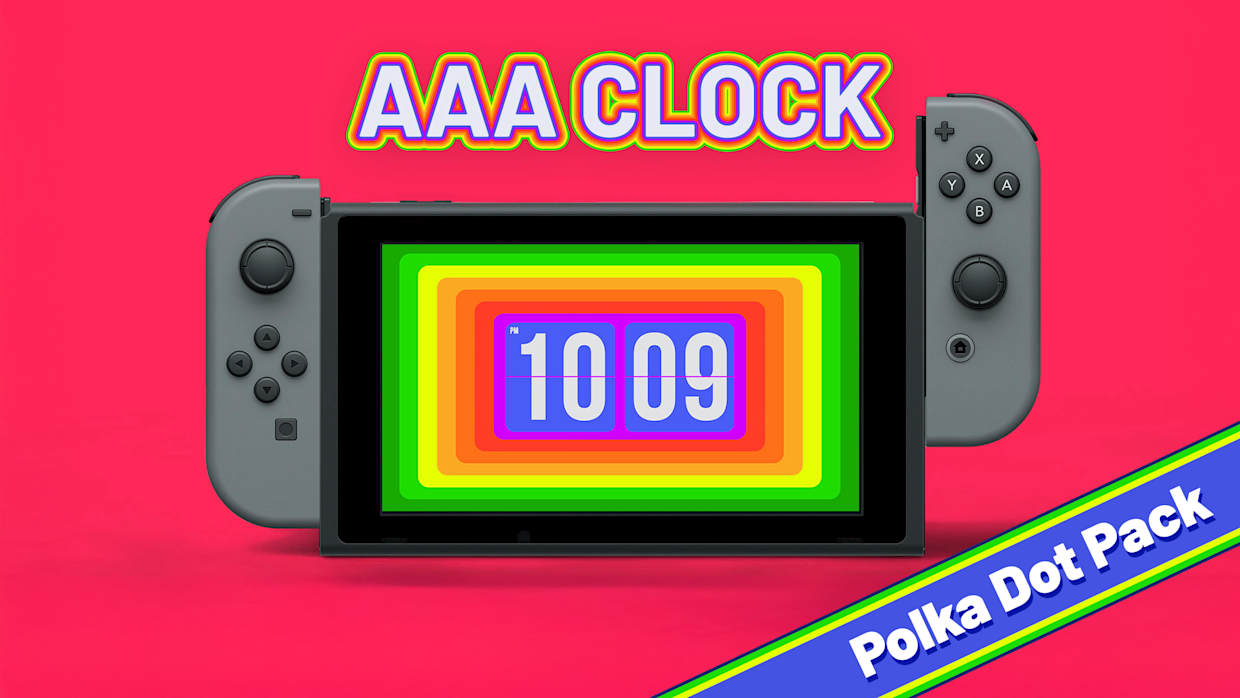 AAA Clock Polka Dot Pack for Nintendo Switch - Nintendo Official Site