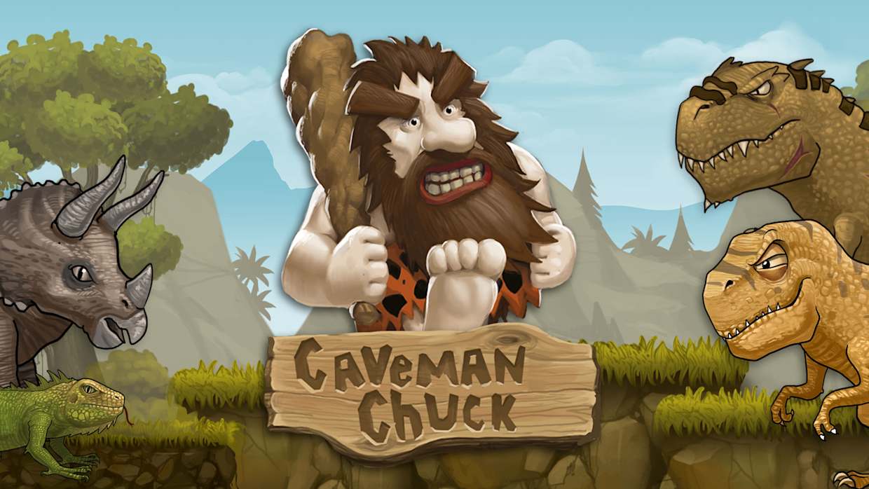 dinosaur caveman
