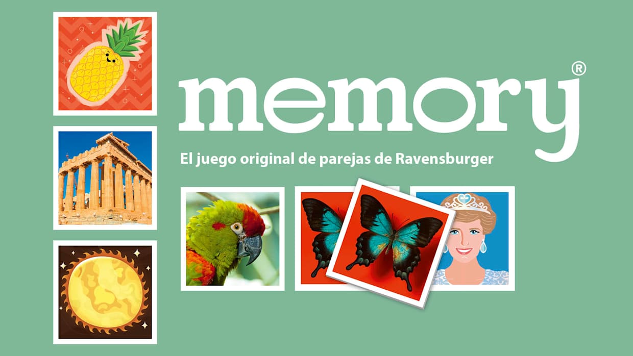 memory® – El juego original de parejas de Ravensburger para Nintendo ...