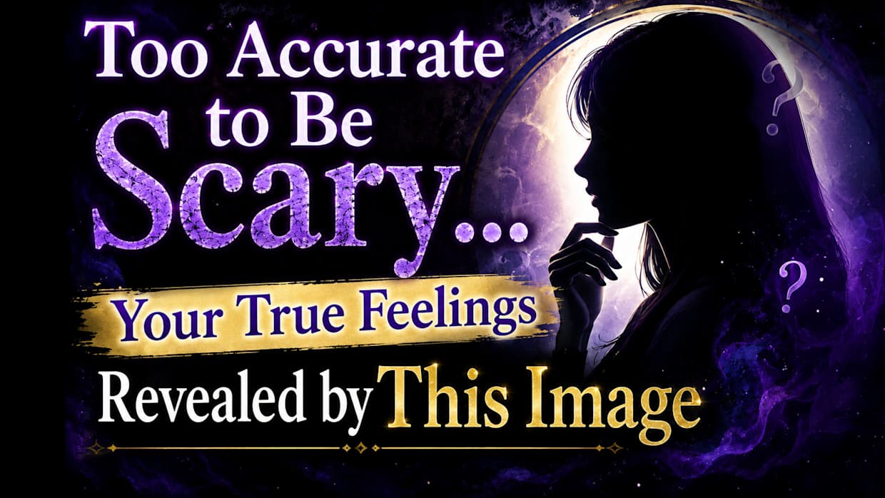 Too Accurate to Be Scary...Your True Feelings Revealed by This Image ...