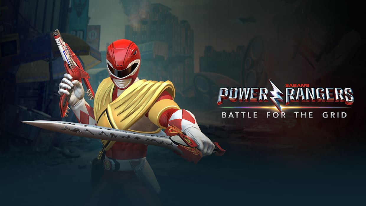 MMPR Red Ranger with Dragon Shield Skin for Nintendo Switch - Nintendo ...