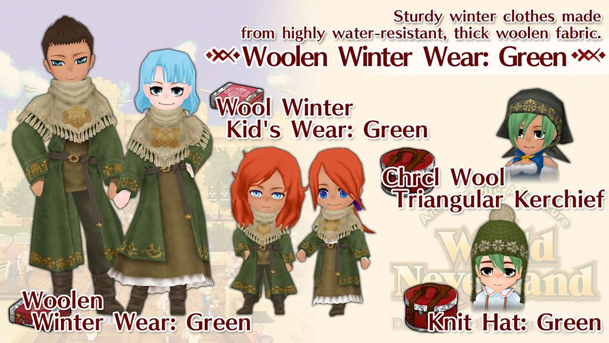 Woolen Winter Wear: Green for Nintendo Switch - Nintendo Official Site ...