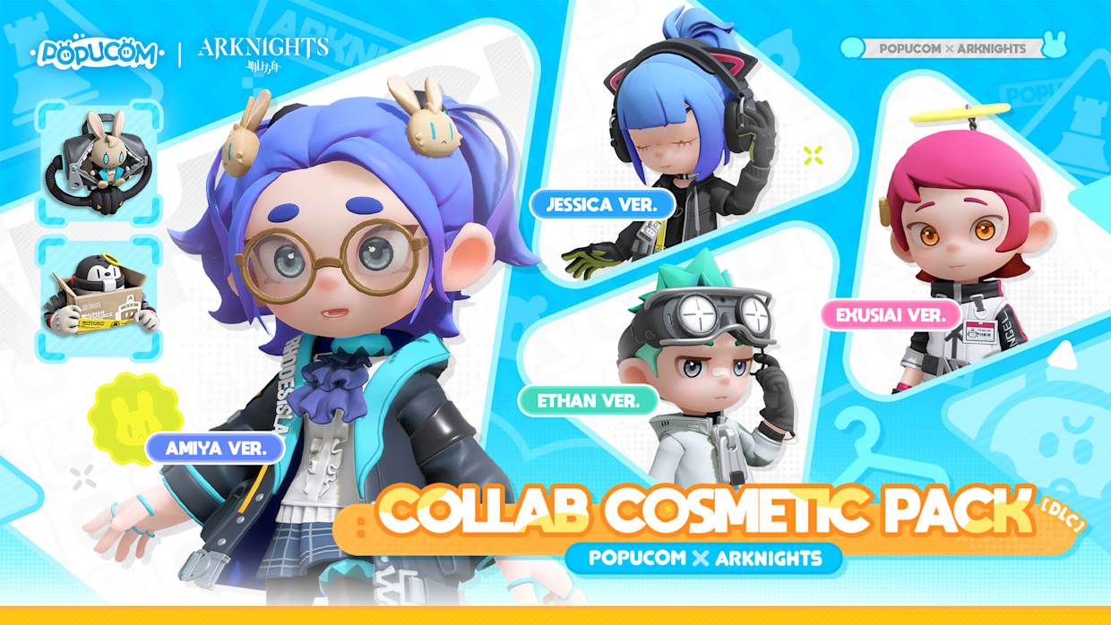 POPUCOM X ARKNIGHTS Collab Outfit Pack pour Nintendo Switch - Site Officiel Nintendo pour Canada