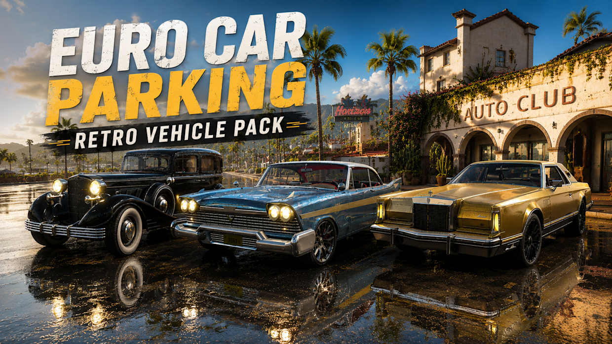 Euro Car Parking: Retro Vehicle Pack for Nintendo Switch - Nintendo ...