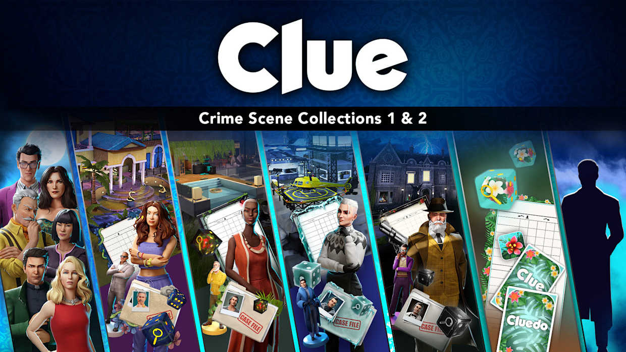 Clue: Crime Scene Collections 1 & 2 for Nintendo Switch - Nintendo ...