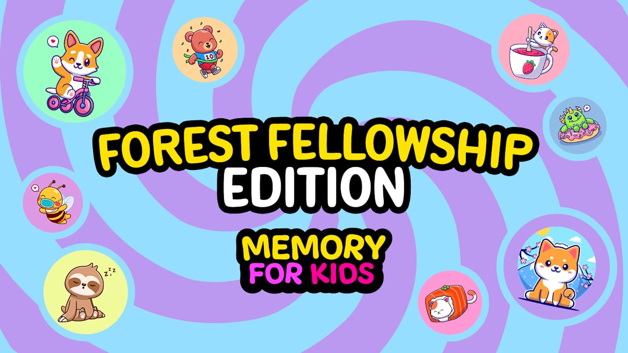 Memory For Kids Forest Fellowship Edition pour Nintendo Switch - Site ...