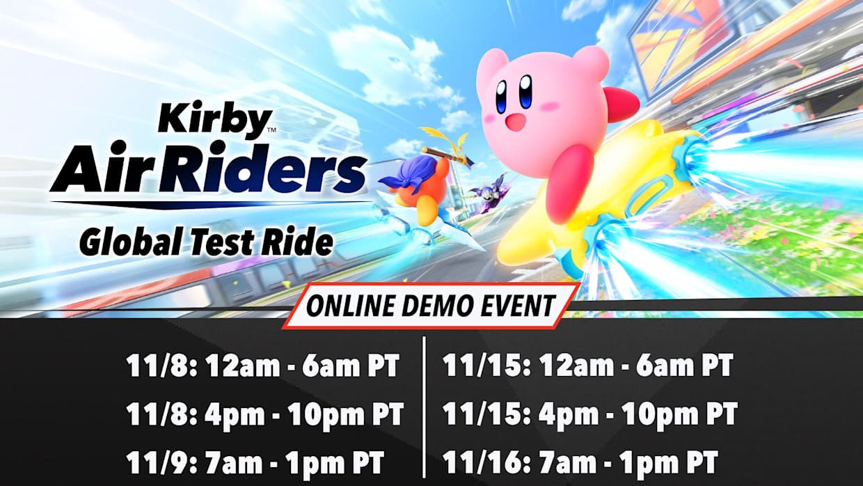 The Kirby Air Riders worldwide test thread | Famiboards