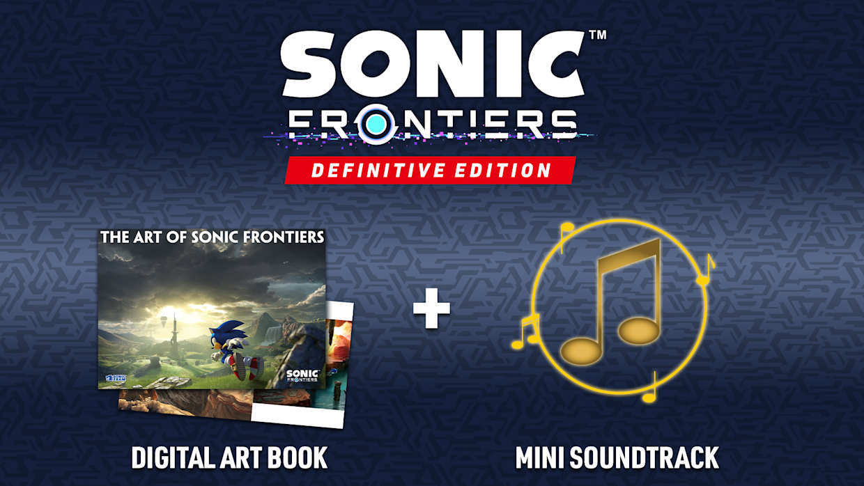 Sonic Frontiers - Definitive Edition: Digital Art Book with Mini ...