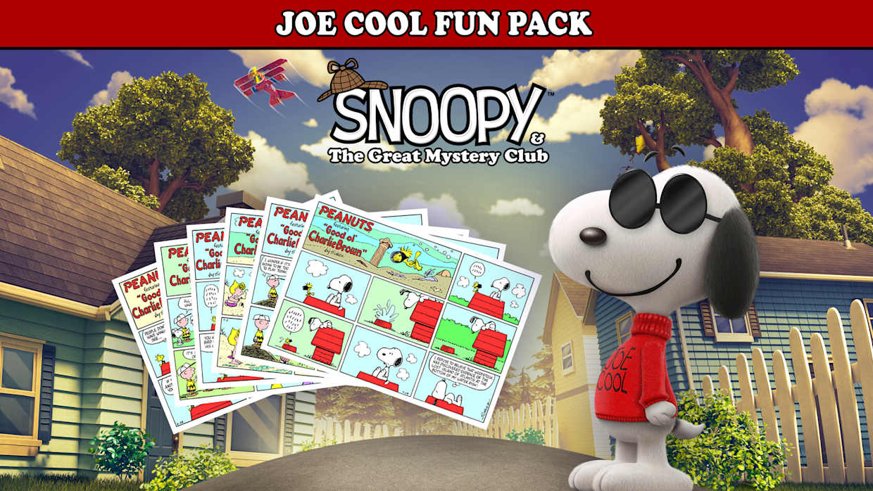 Snoopy & The Great Mystery Club - Joe Cool Fun Pack pour Nintendo ...