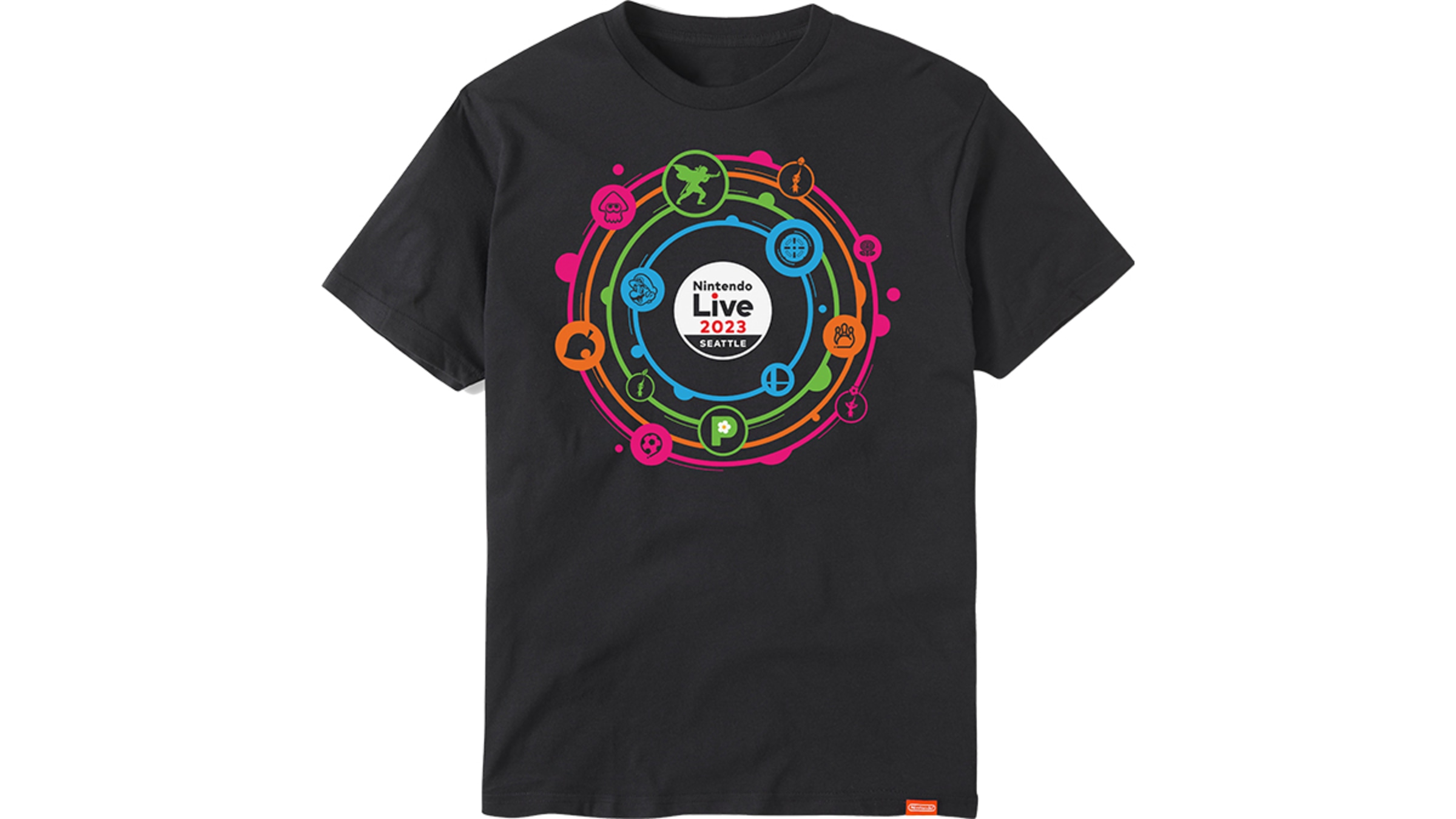 Nintendo Live 2023 - Logo T-Shirt - 4XL - Nintendo Official Site