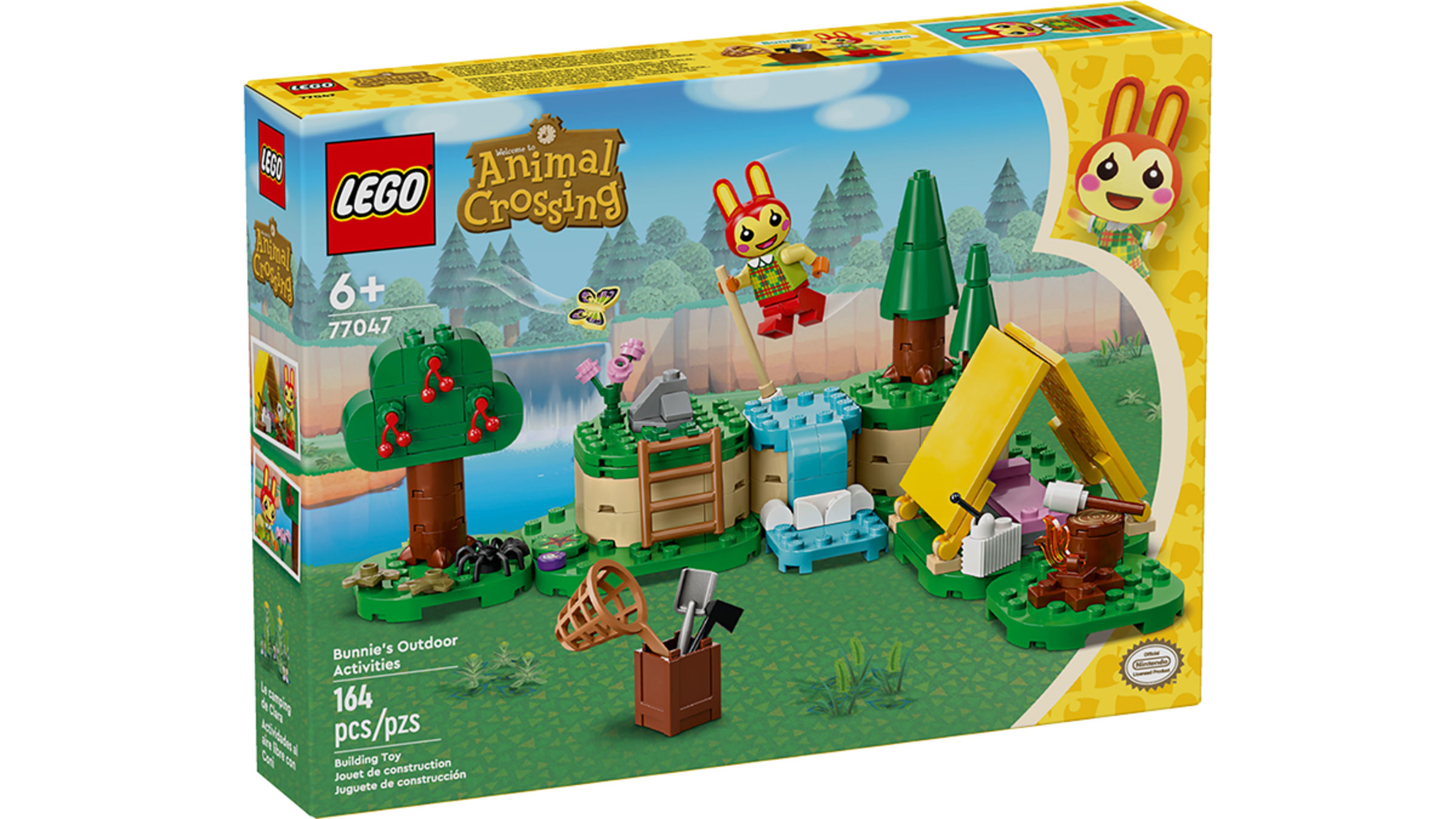 LEGO® Animal Crossing™ Bunnie's Outdoor Activities - Nintendo Official Site