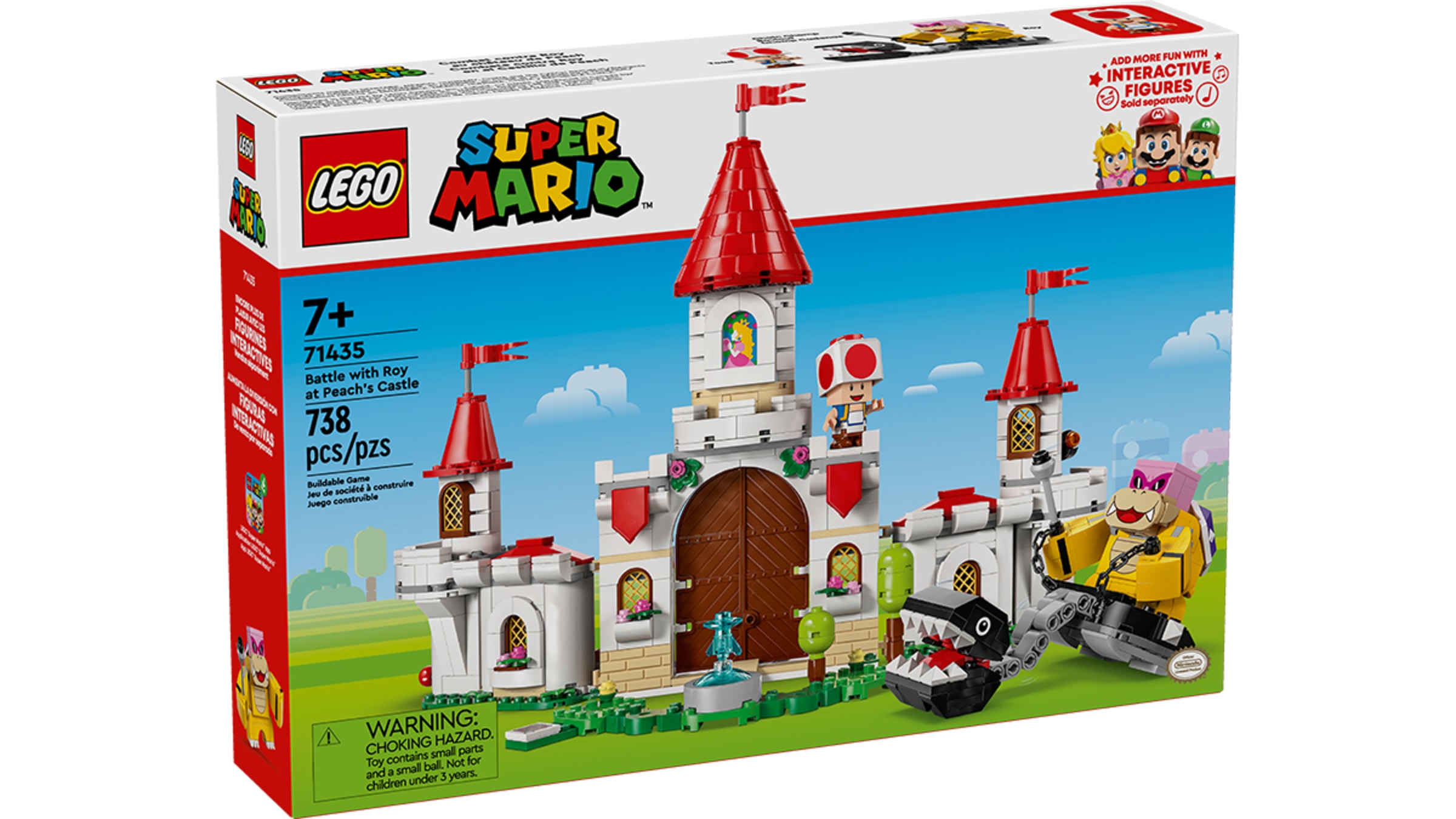 LEGO® Super Mario™ Battle with Roy at Peach’s Castle - Nintendo ...