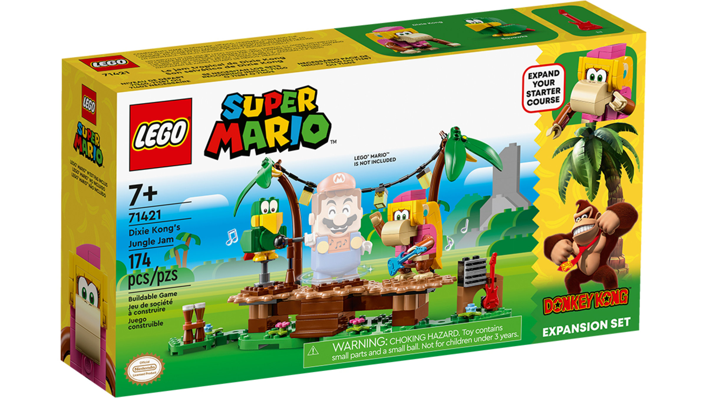 LEGO® Super Mario™ Dixie Kong's Jungle Jam Expansion Set - Nintendo ...
