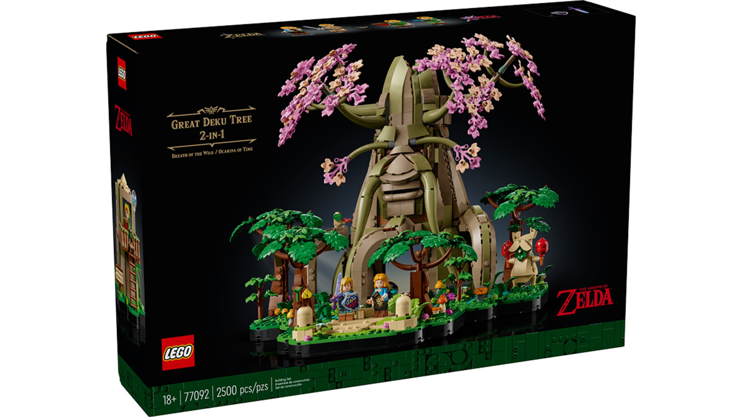 LEGO® The Legend of Zelda™ Great Deku Tree 2-in-1 - Nintendo Official Site