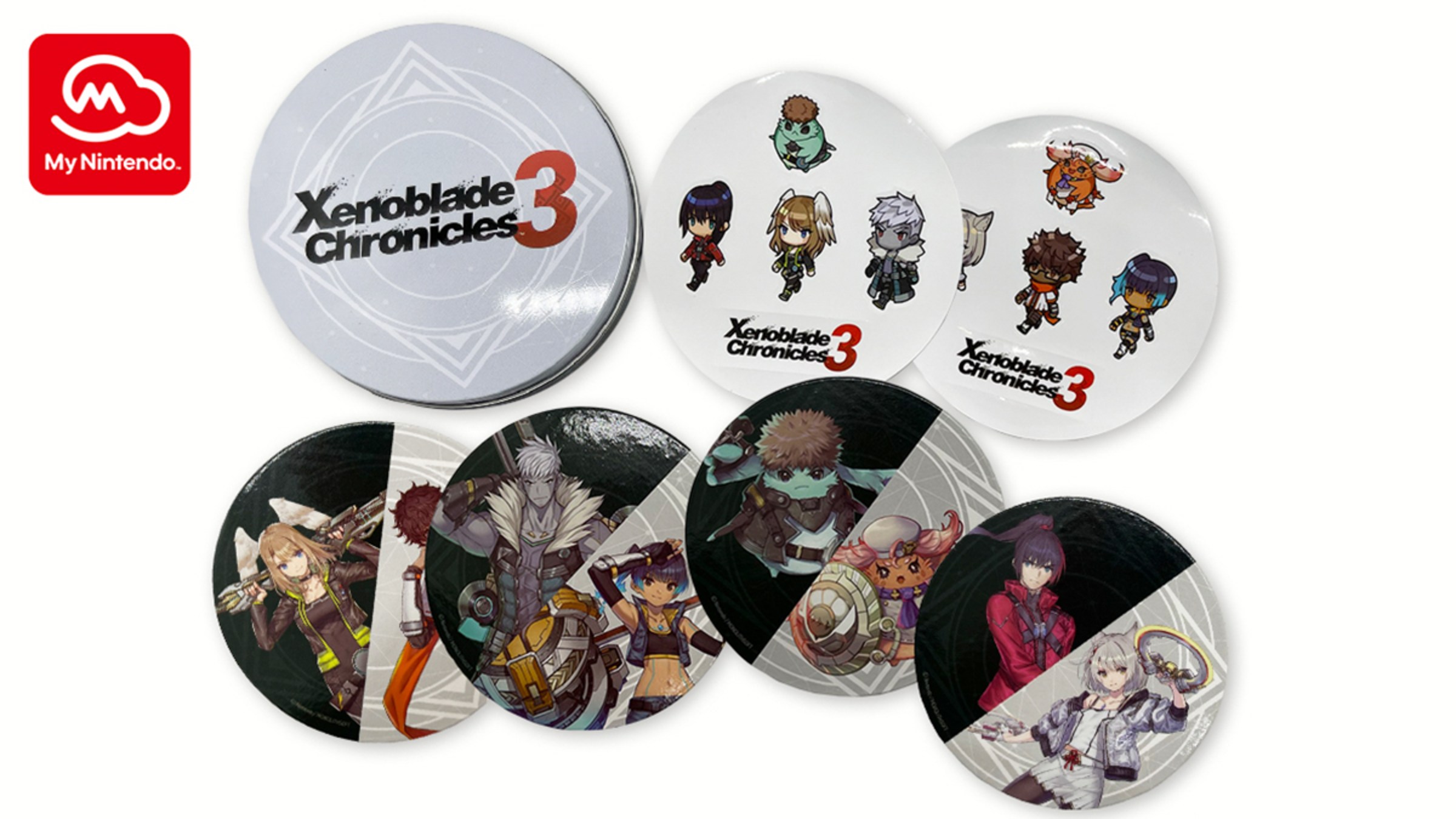 Xenoblade Chronicles™ 3: Camping Coasters (set of 4) - Nintendo ...