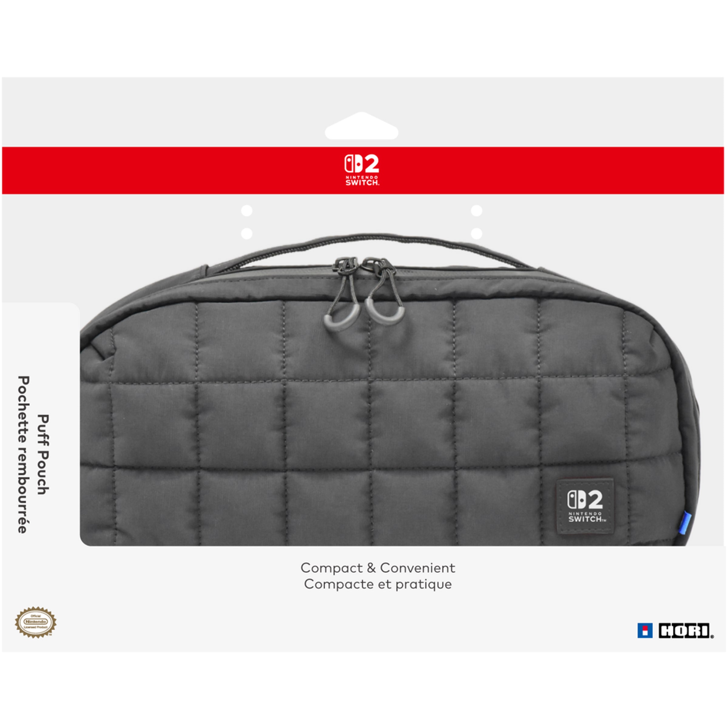 Puff Pouch (Black) for Nintendo Switch™ 2 - Site Officiel Nintendo pour ...