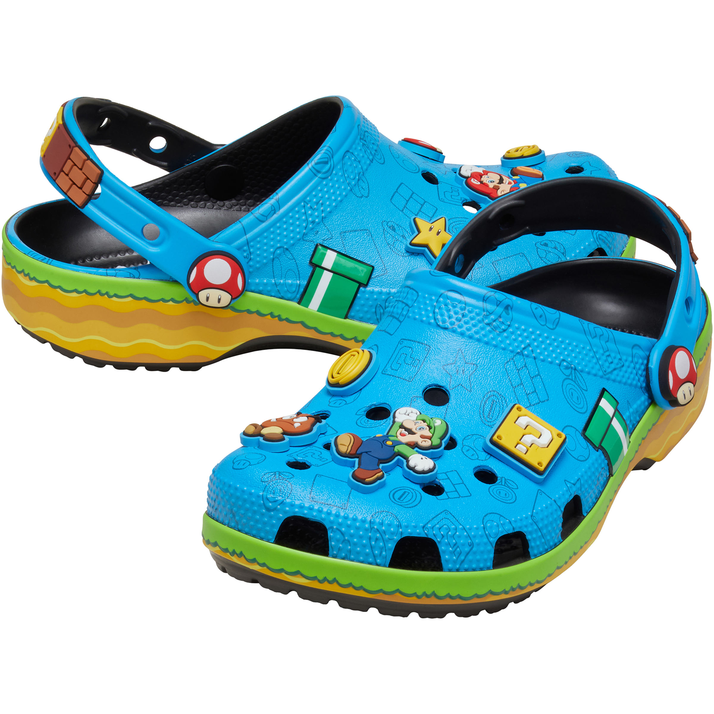 Super Mario™ Core Classic Clogs - M2 / W4 - Nintendo Official Site
