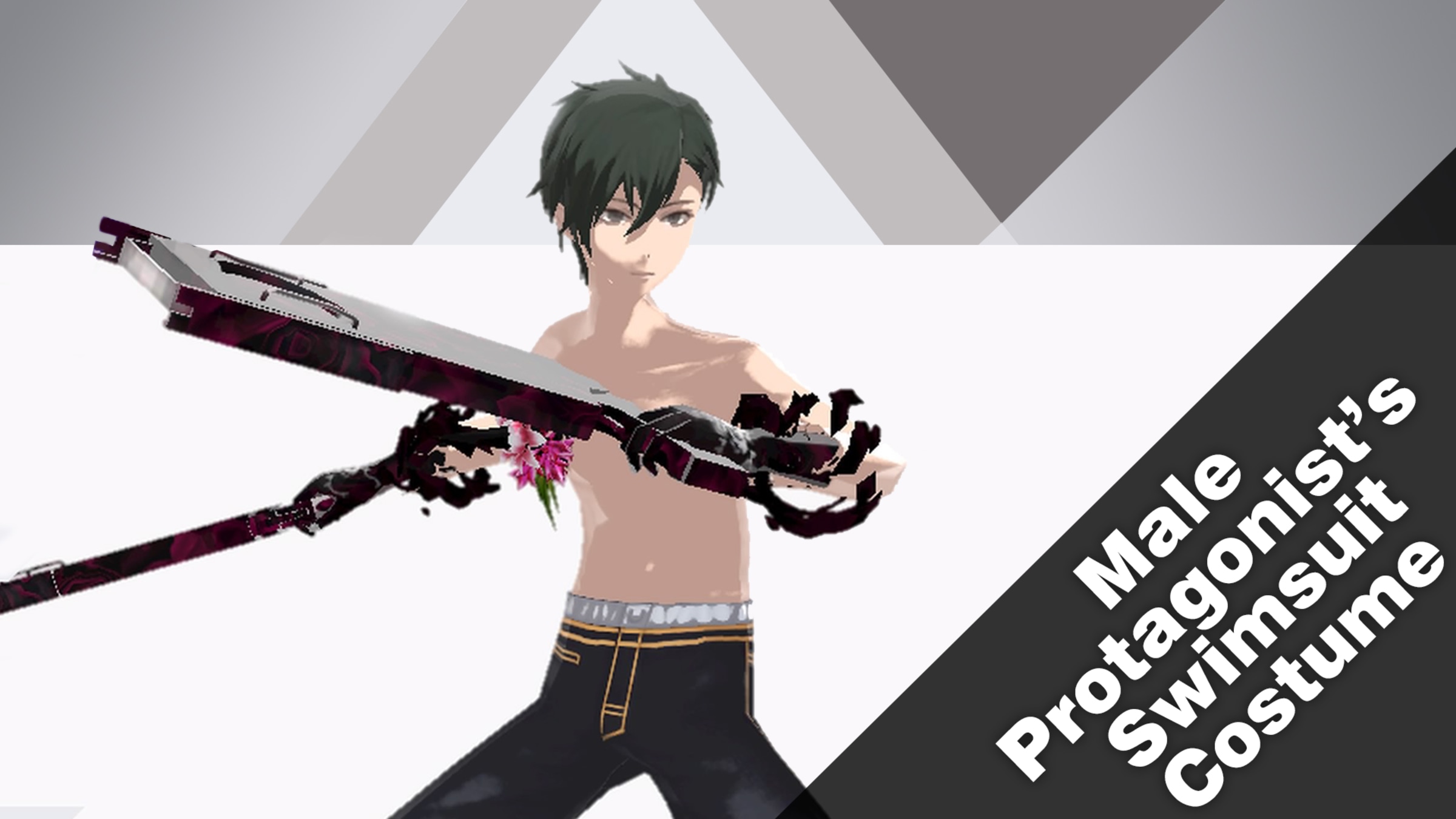 The Caligula Effect: Overdose - Male Hero's Swimsuit Costume for ...