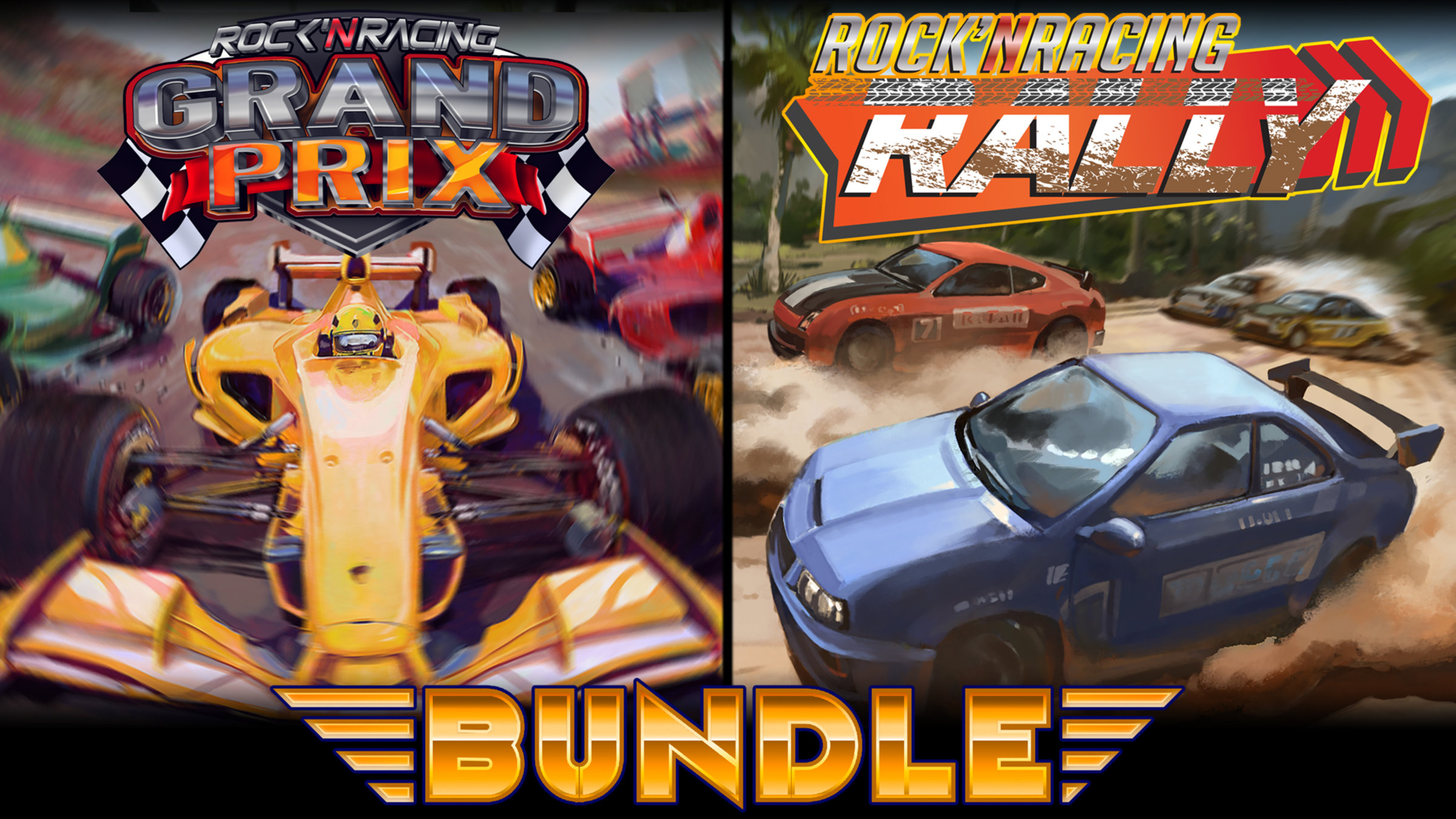 Rock 'N Racing Bundle Grand Prix & Rally for Nintendo Switch - Nintendo ...