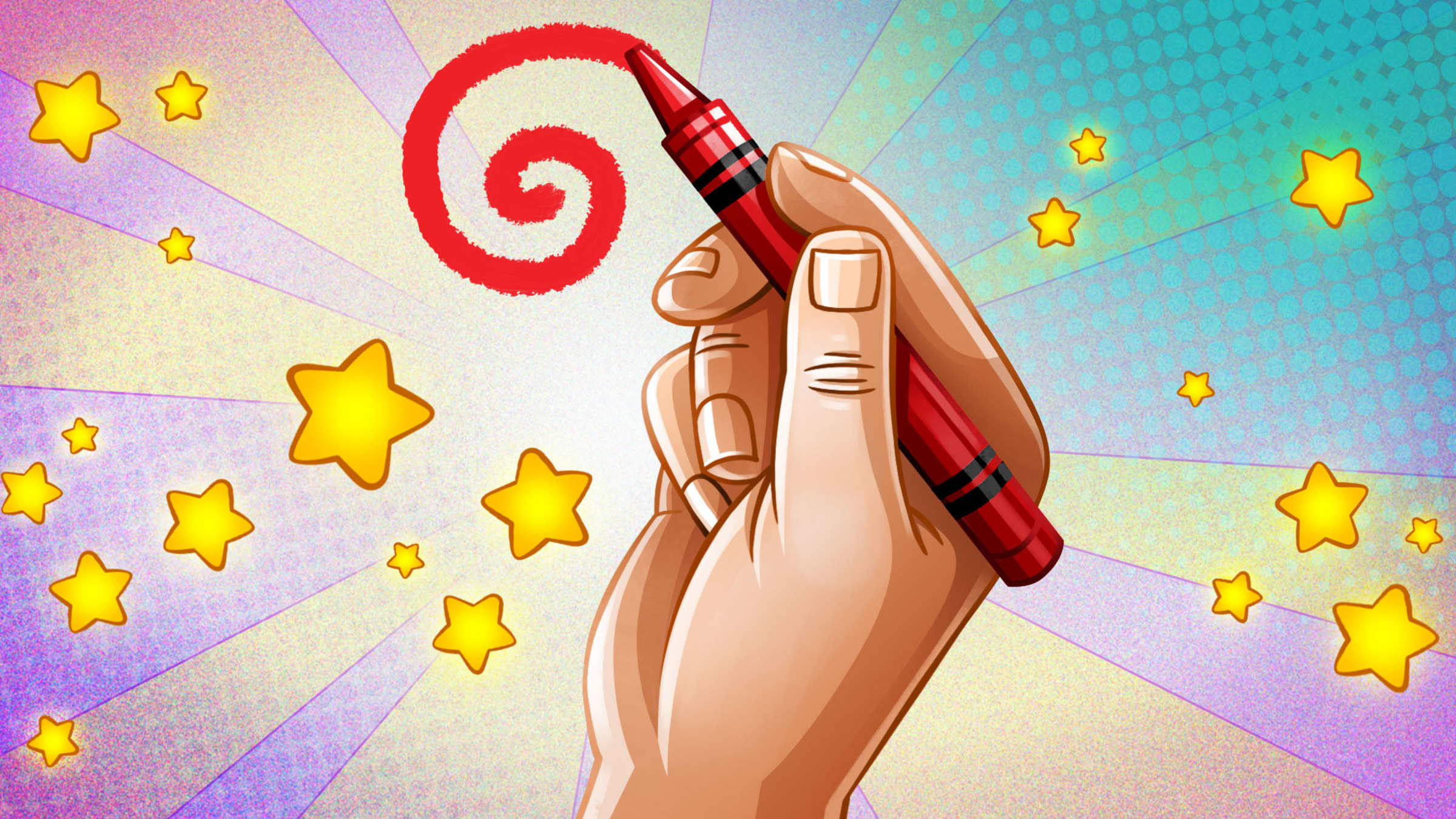 Comic Coloring Book: Drawing Without Borders for Nintendo Switch ...