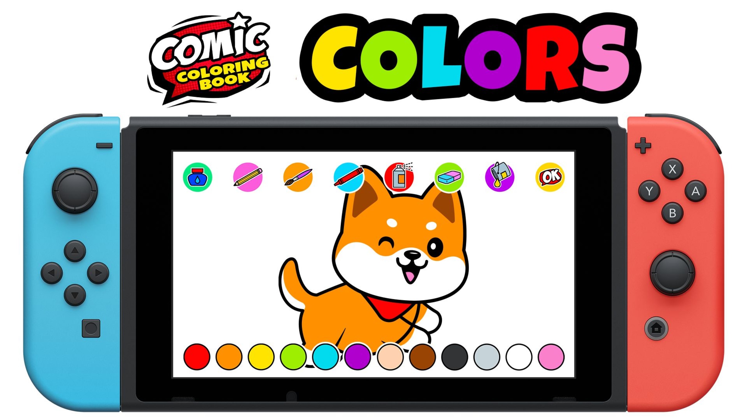 Comic Coloring Book: COLORS for Nintendo Switch - Nintendo Official Site