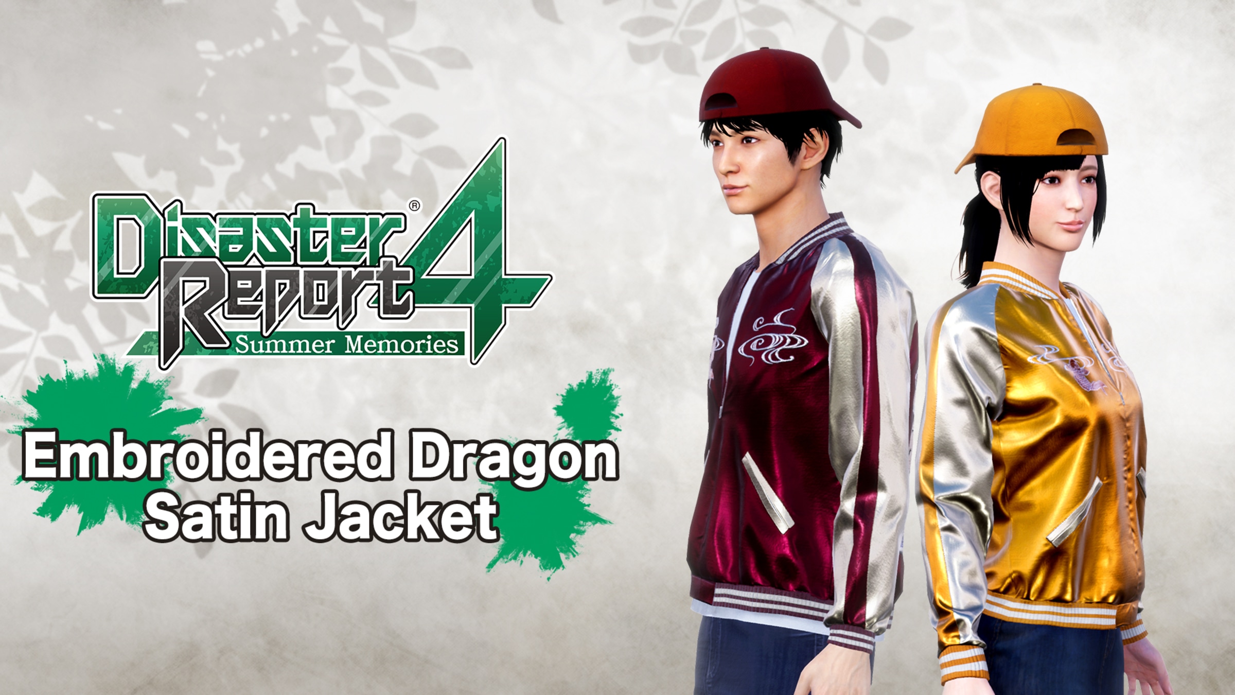 Disaster Report 4 - Embroidered Dragon Satin Jacket for Nintendo Switch ...