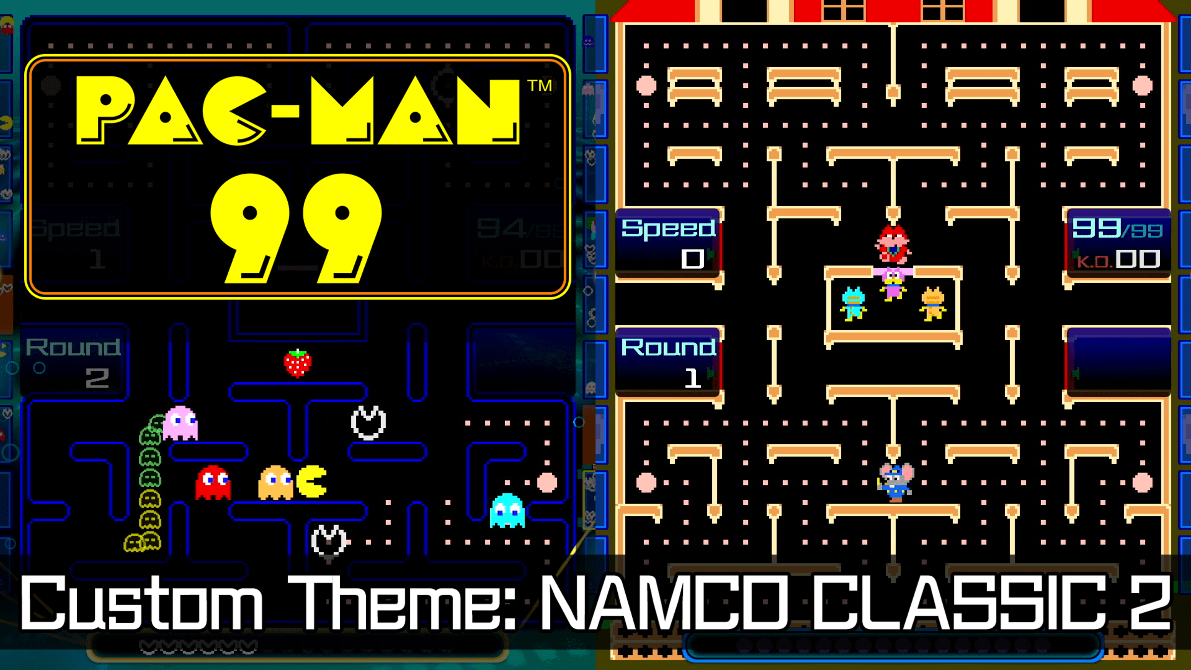 PAC-MAN™ 99 Custom Theme: NAMCO CLASSIC 2 for Nintendo Switch ...