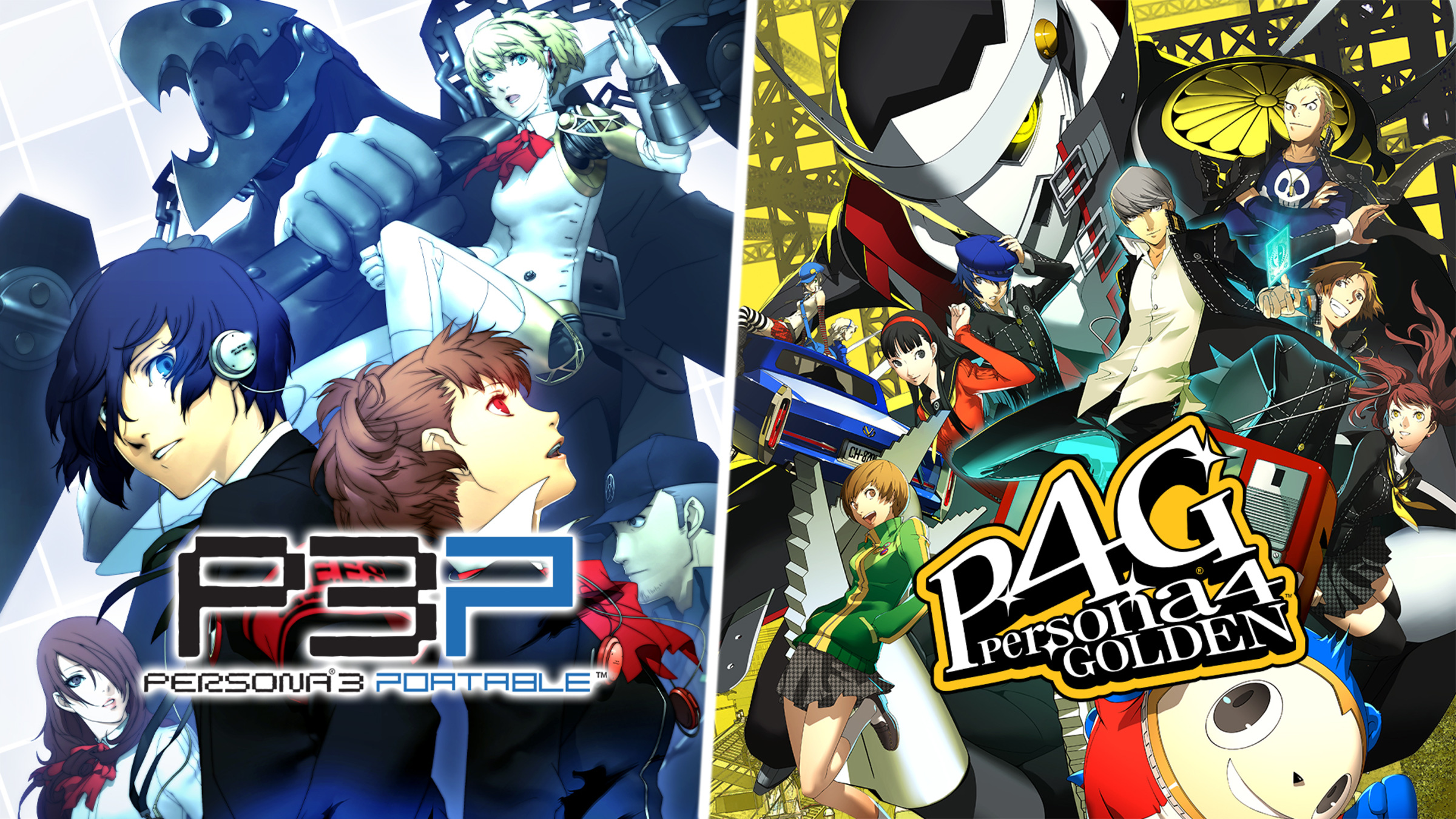 Persona 3 Portable & Persona 4 Golden Bundle for Nintendo Switch ...