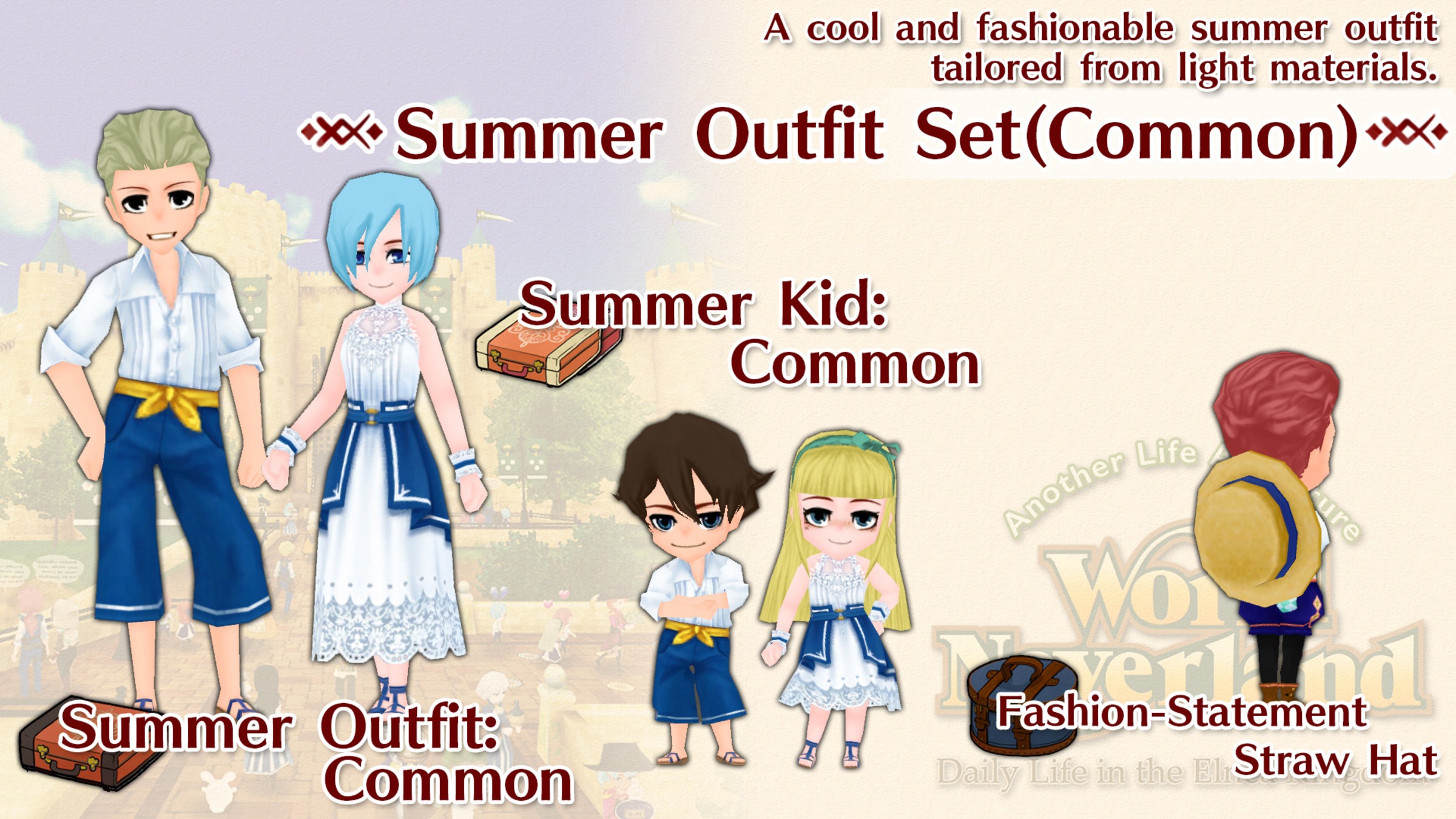 Summer Outfit Set(Common) for Nintendo Switch - Nintendo Official Site