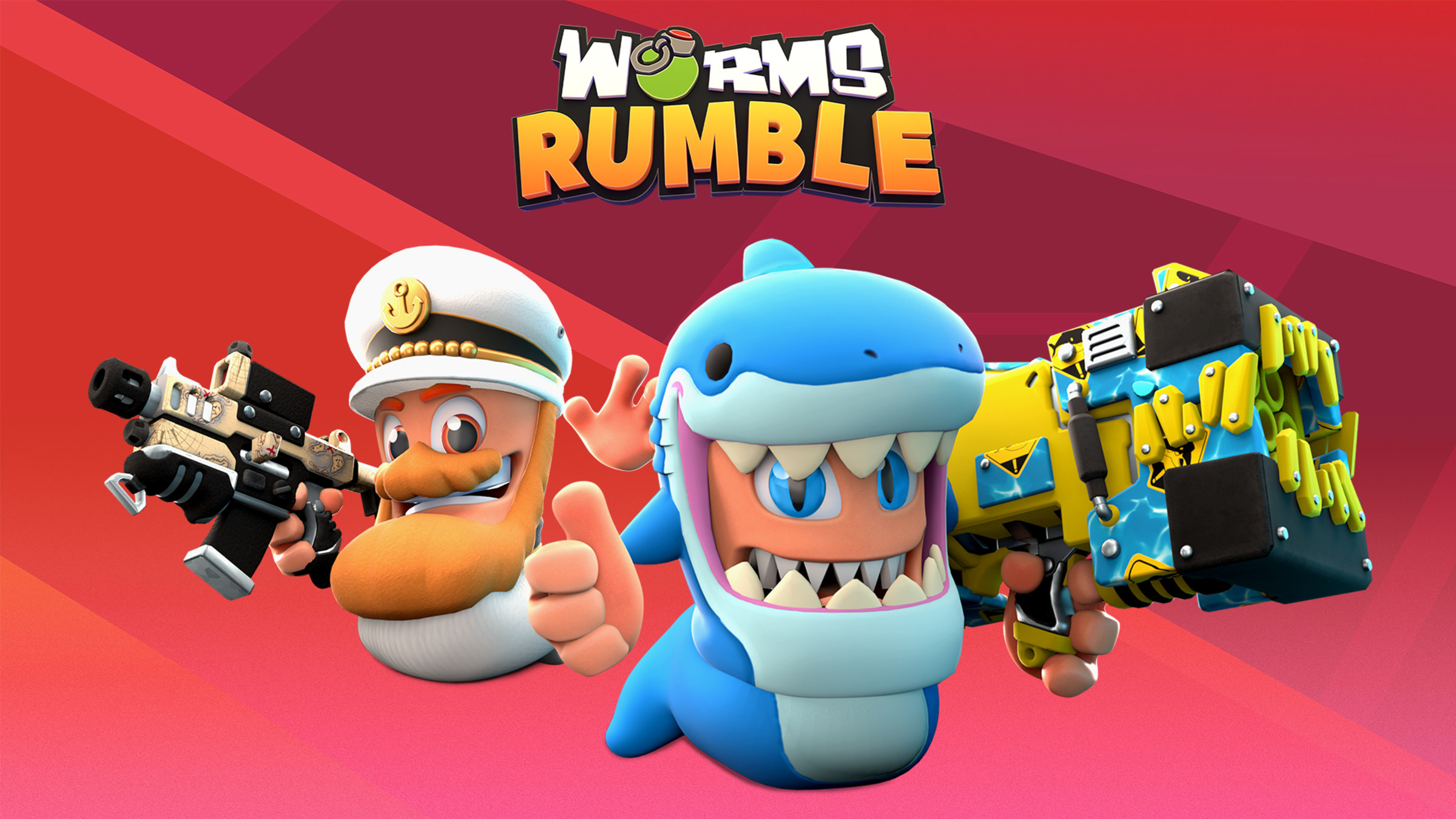 Worms Rumble - Captain & Shark Double Pack for Nintendo Switch ...