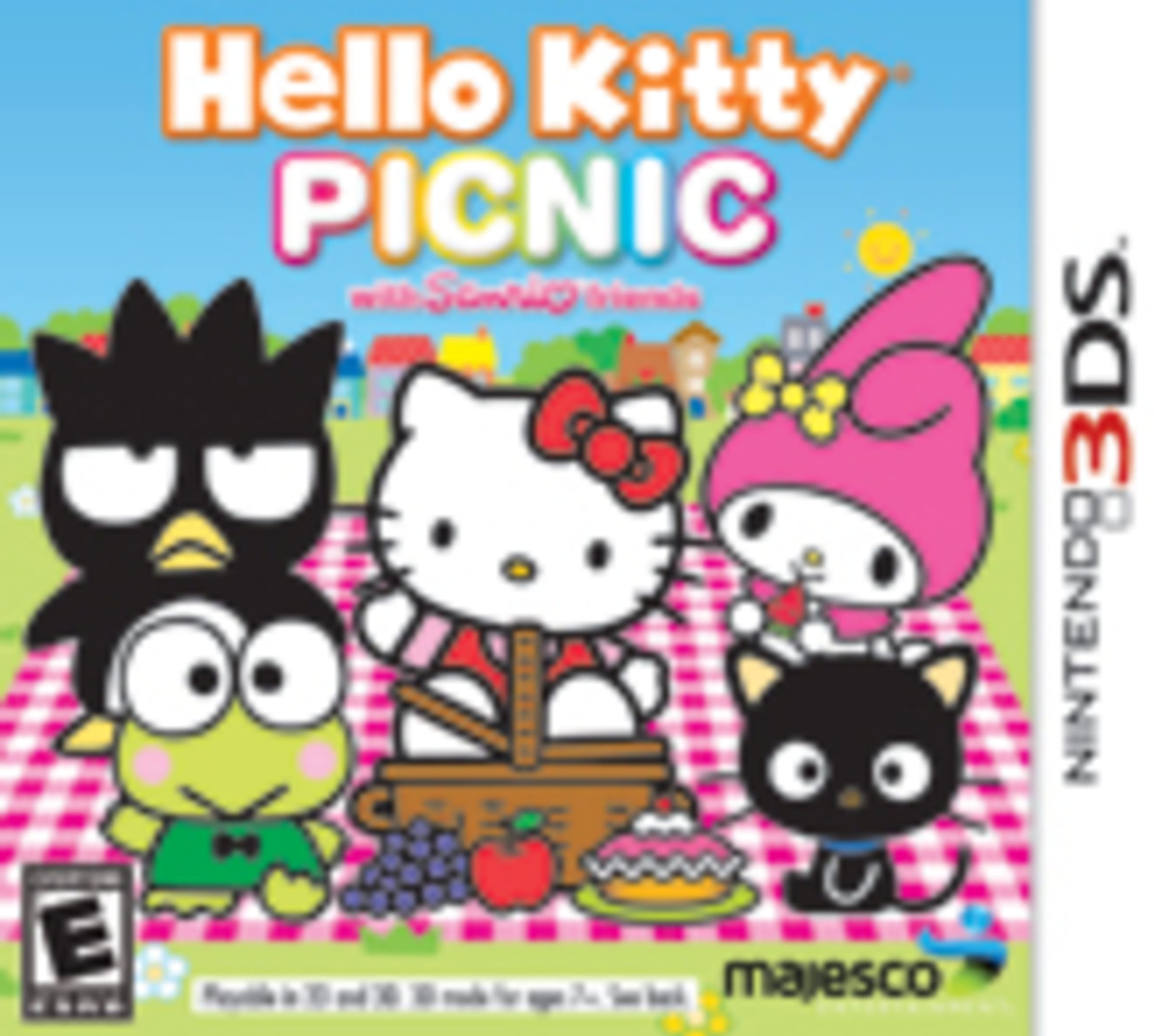 Hello Kitty Picnic With Sanrio Friends For Nintendo 3ds Nintendo