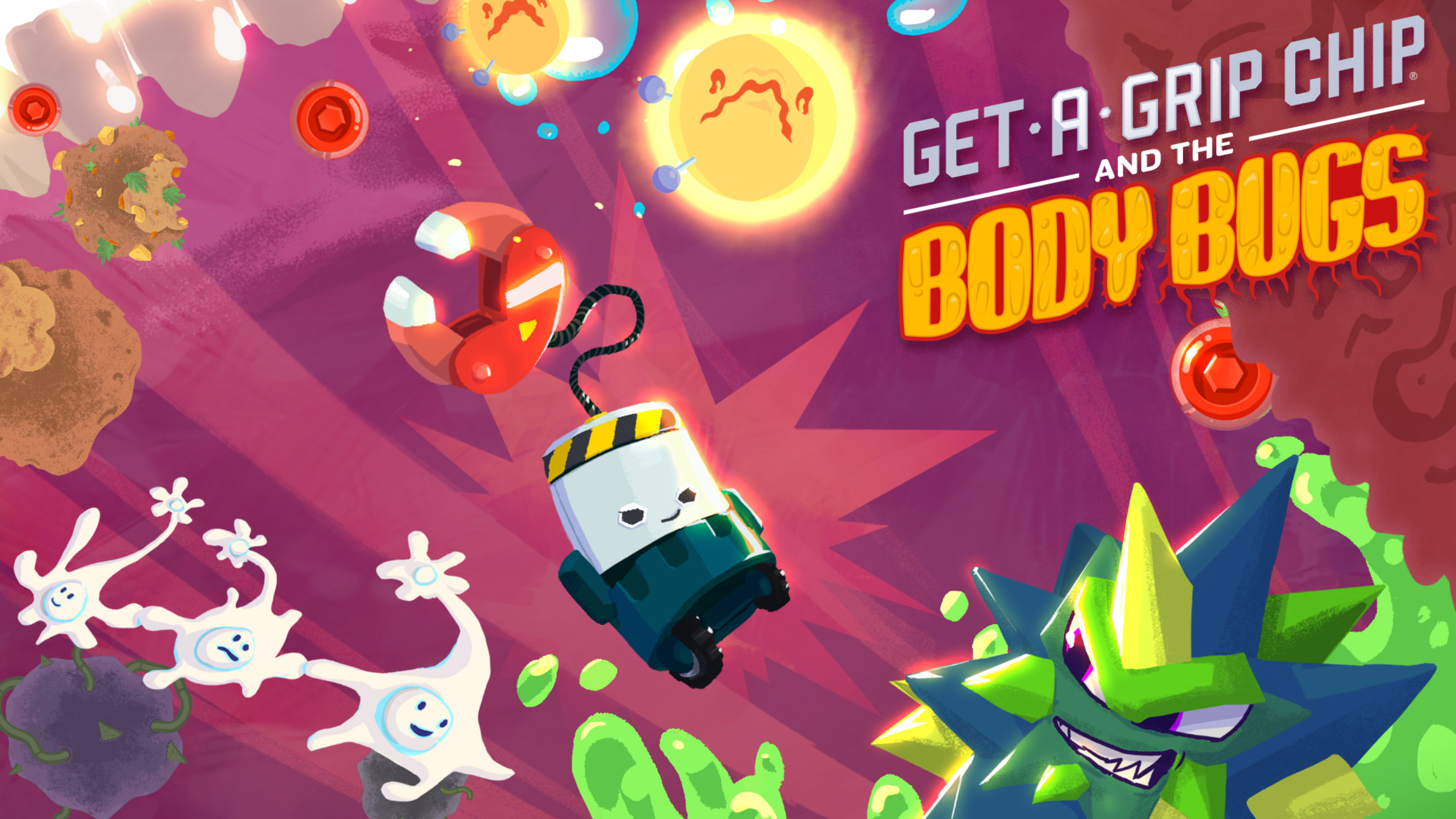 Get A Grip Chip And The Body Bugs For Nintendo Switch Nintendo