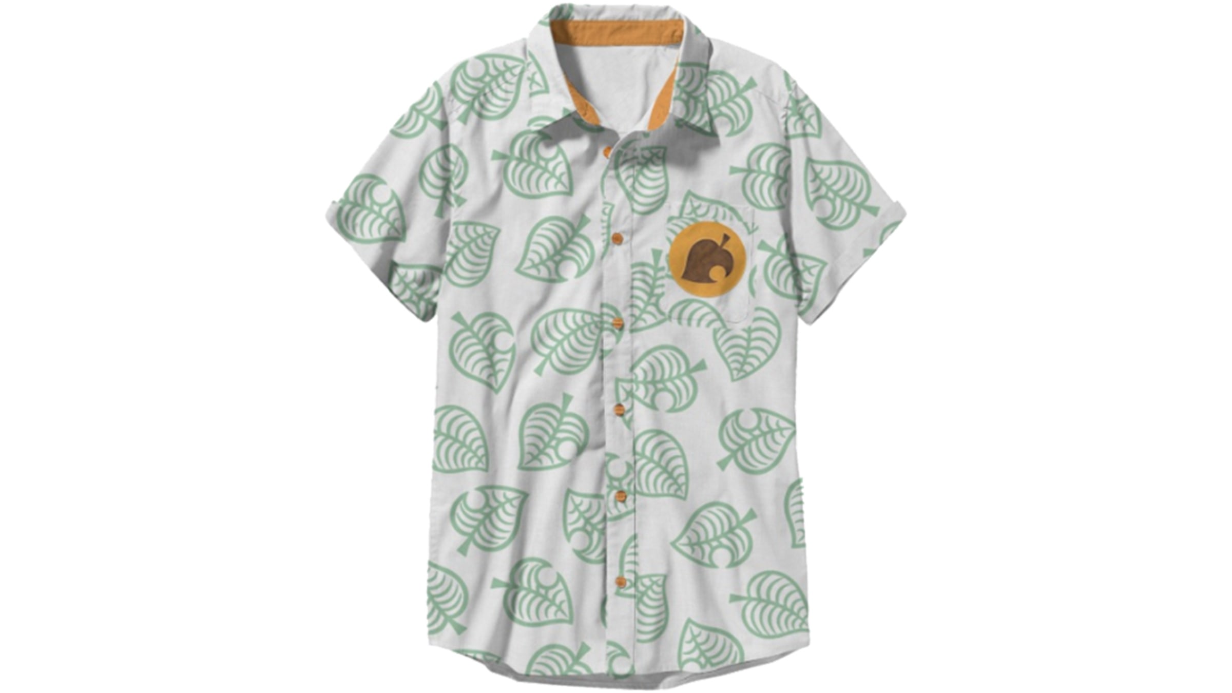Animal Crossing Tom Nook Button-up Shirt - Nintendo Official Site for ...