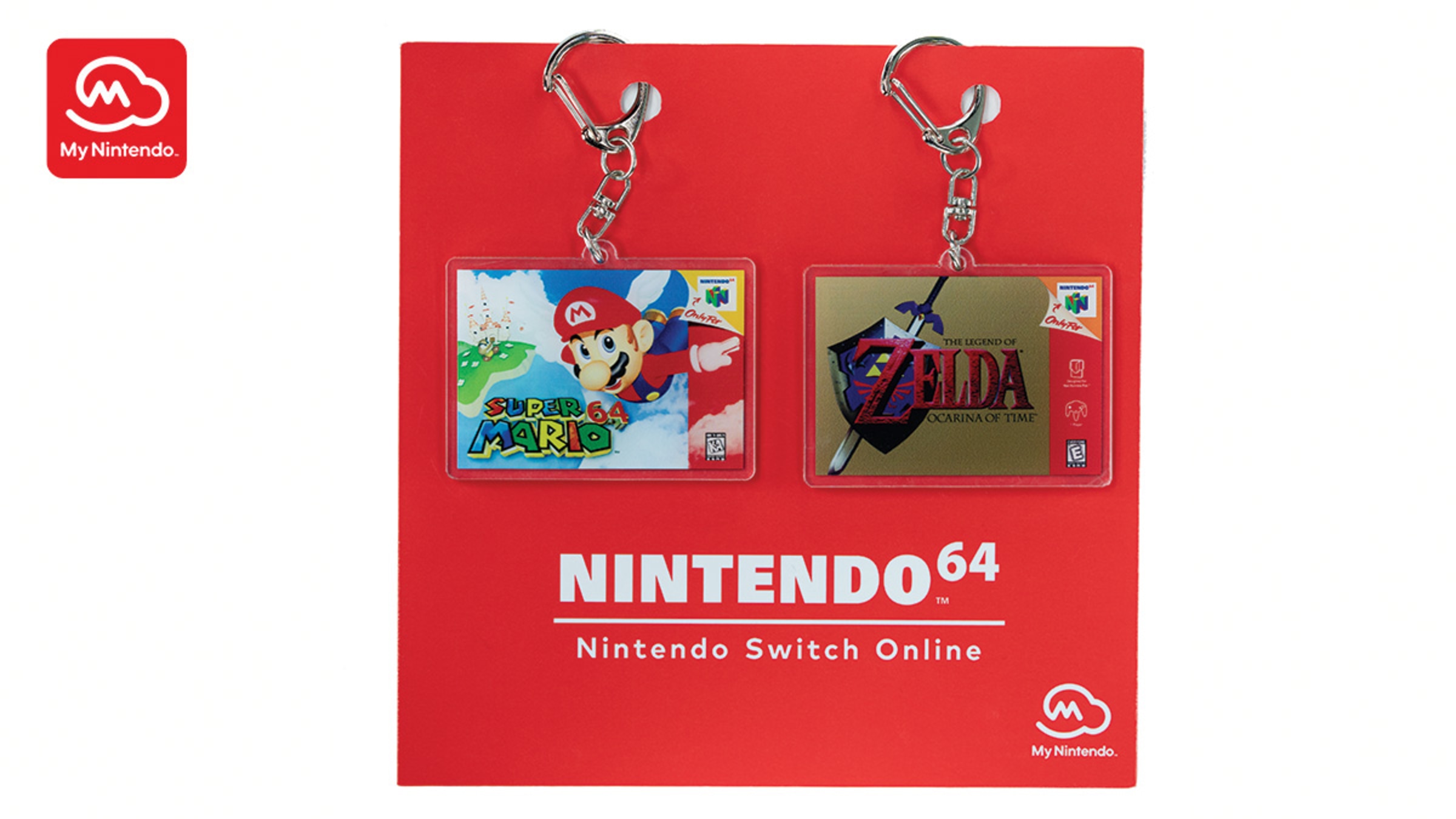 N64™ Classic Games Keychains - Merchandise - Nintendo Official Site