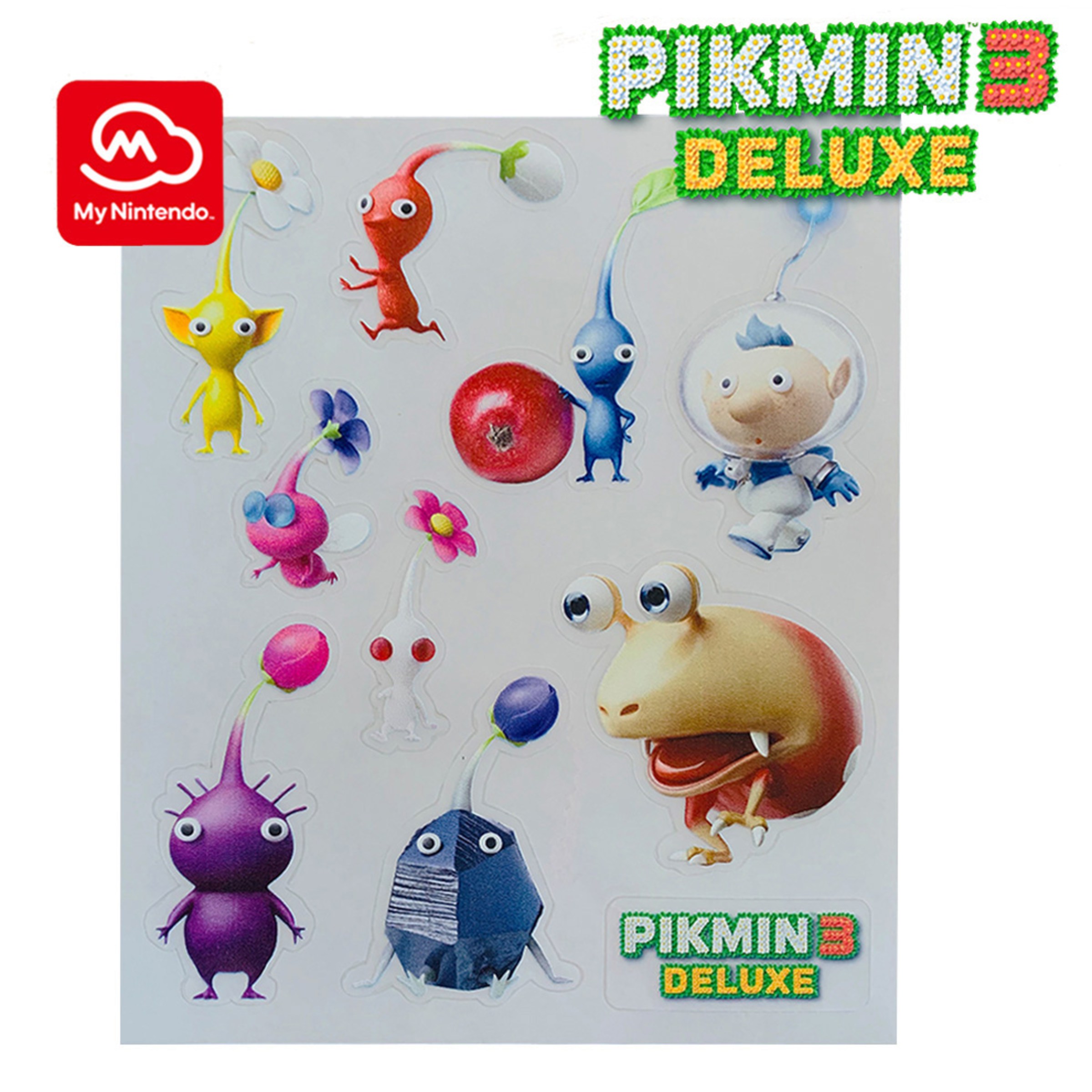 Pikmin™ 3 Deluxe Decals - Merchandise - Nintendo Official Site