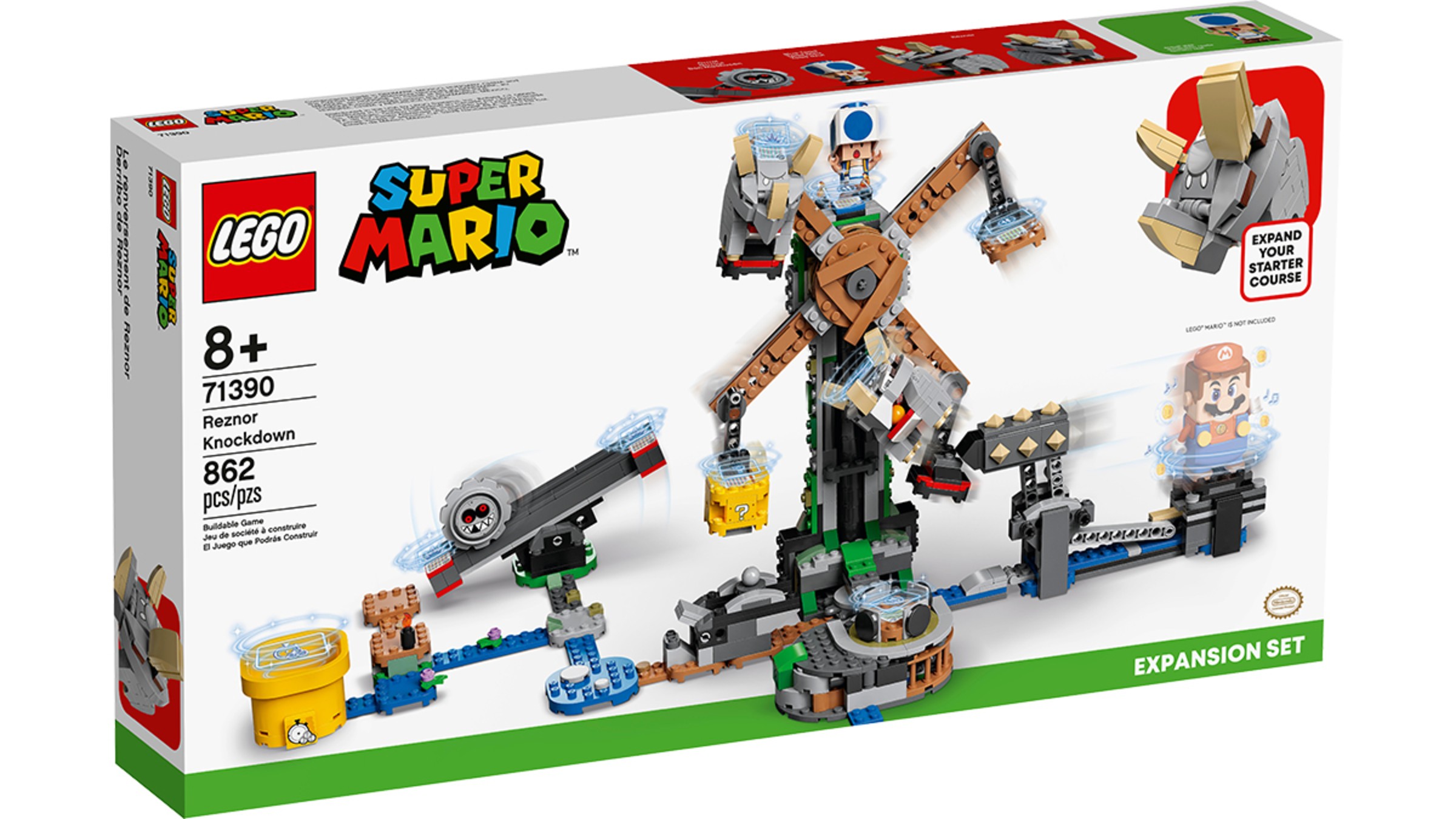LEGO® Super Mario™ Reznor Knockdown Expansion Set - Merchandise ...